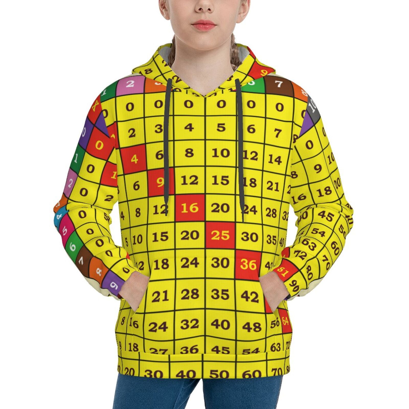 Kdxio Multiplication Table2 Pattern Boys Athletic Unisex Boys Girls ...