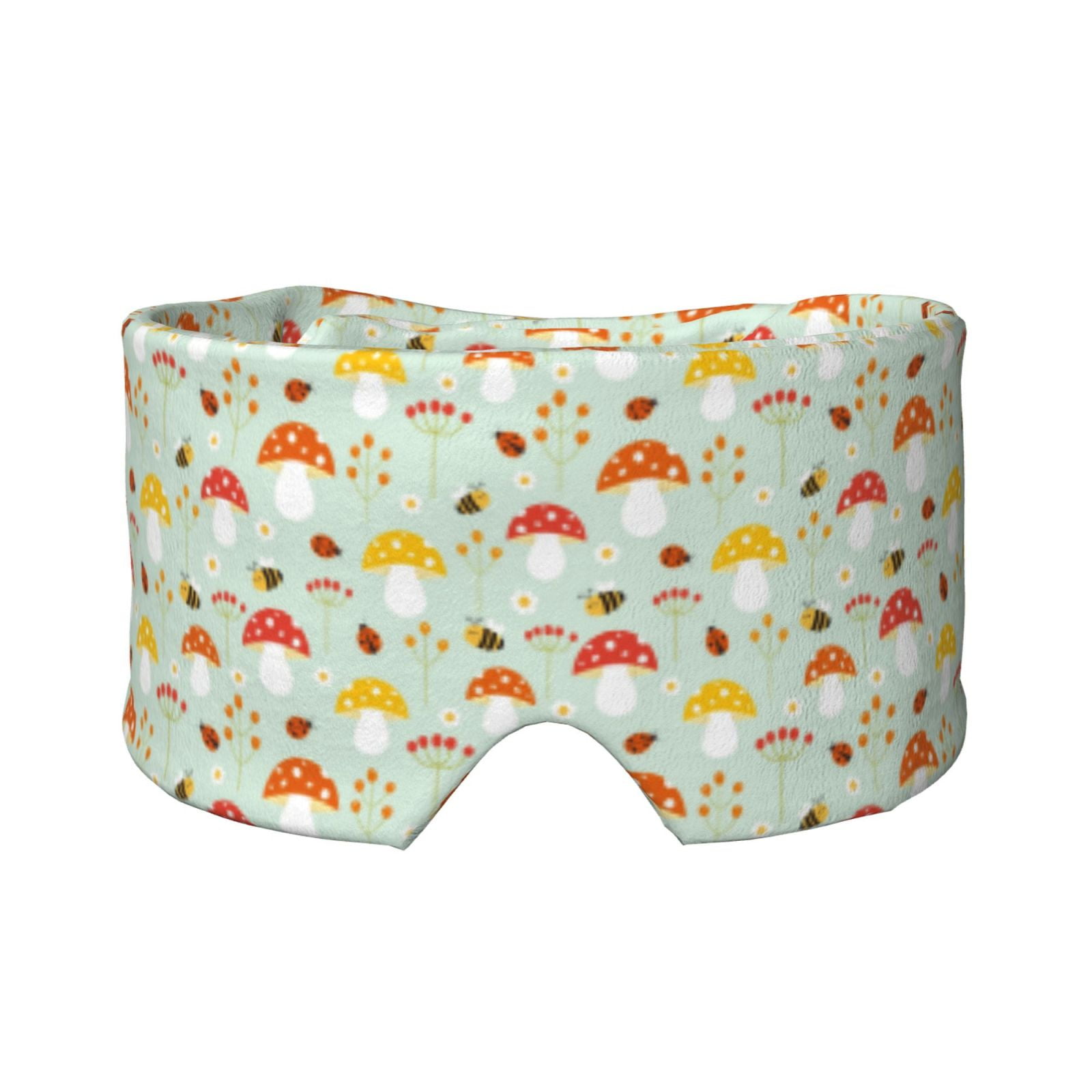 Kdxio Mushroom Bee for Eye Mask for Sleeping,Sleep Mask Light Blocking ...