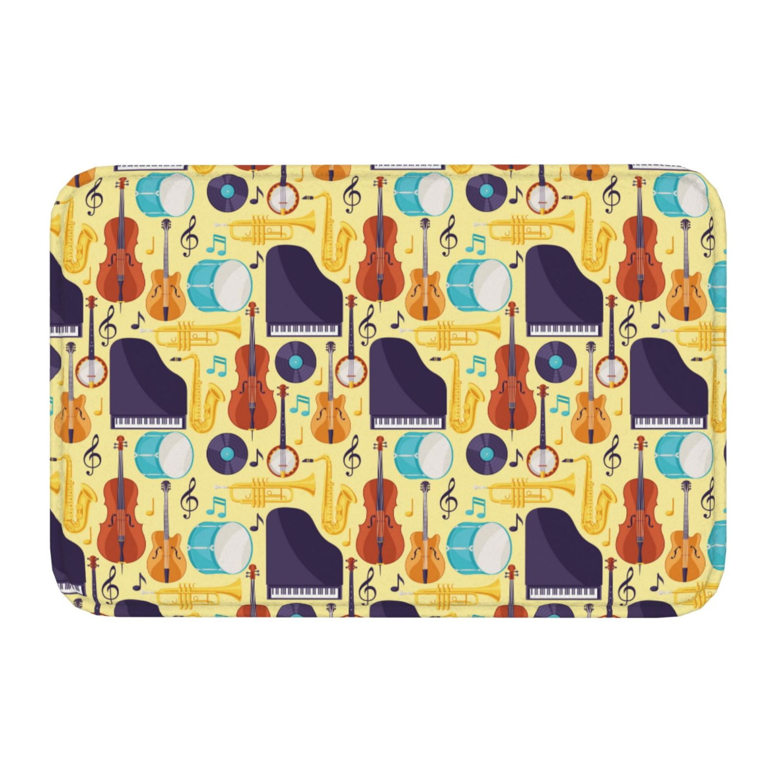 Kdxio Musical Instruments,16" x 24", Non-Slip Front Door Mats,Outdoor ...