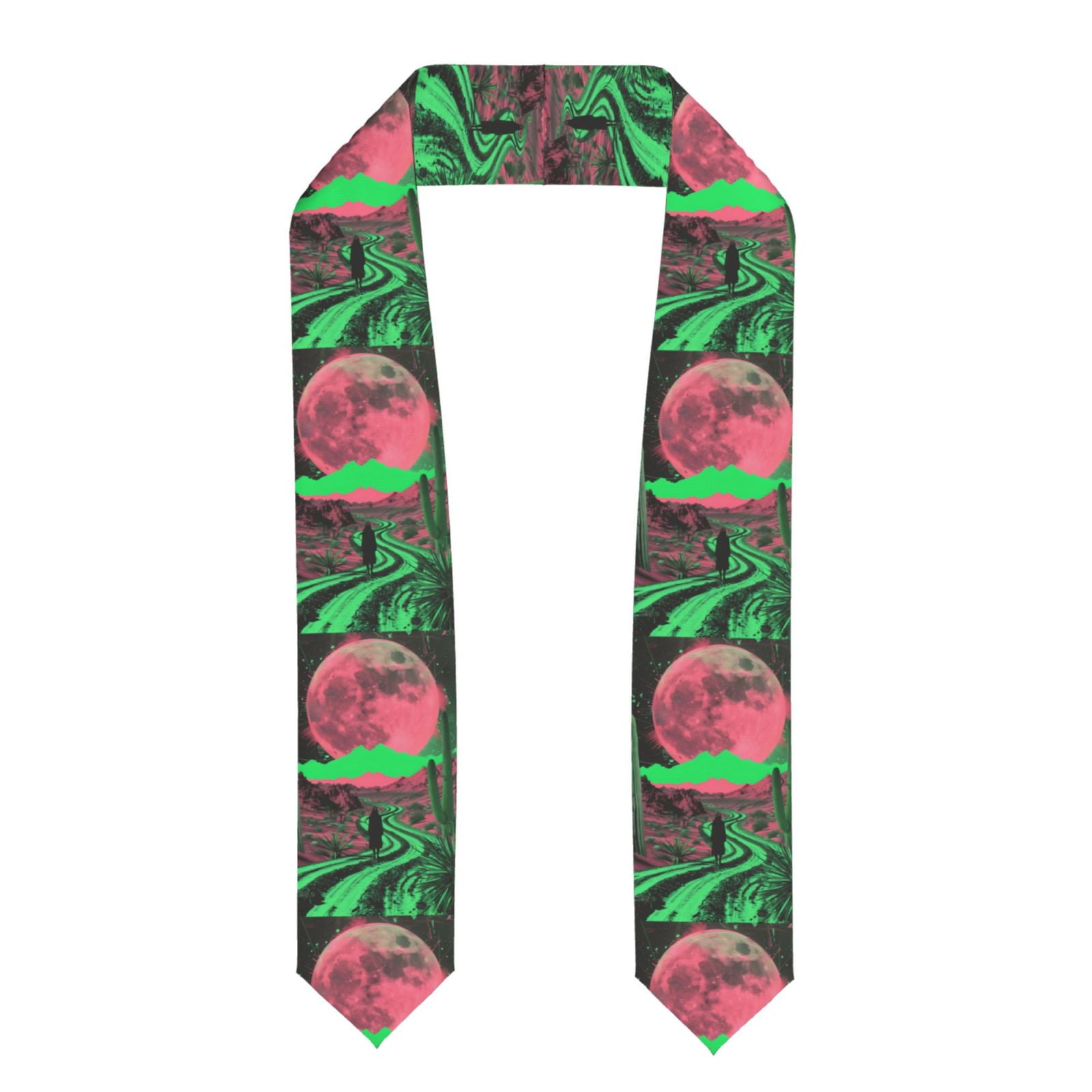 Kdxio Neon Desert Moon Graduation Stole Class, Graduation Sash, Unisex ...