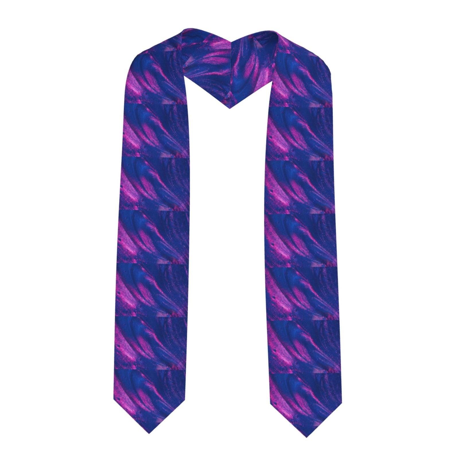 Kdxio Neon Gradient Blue Graduation Stole Class, Graduation Sash ...