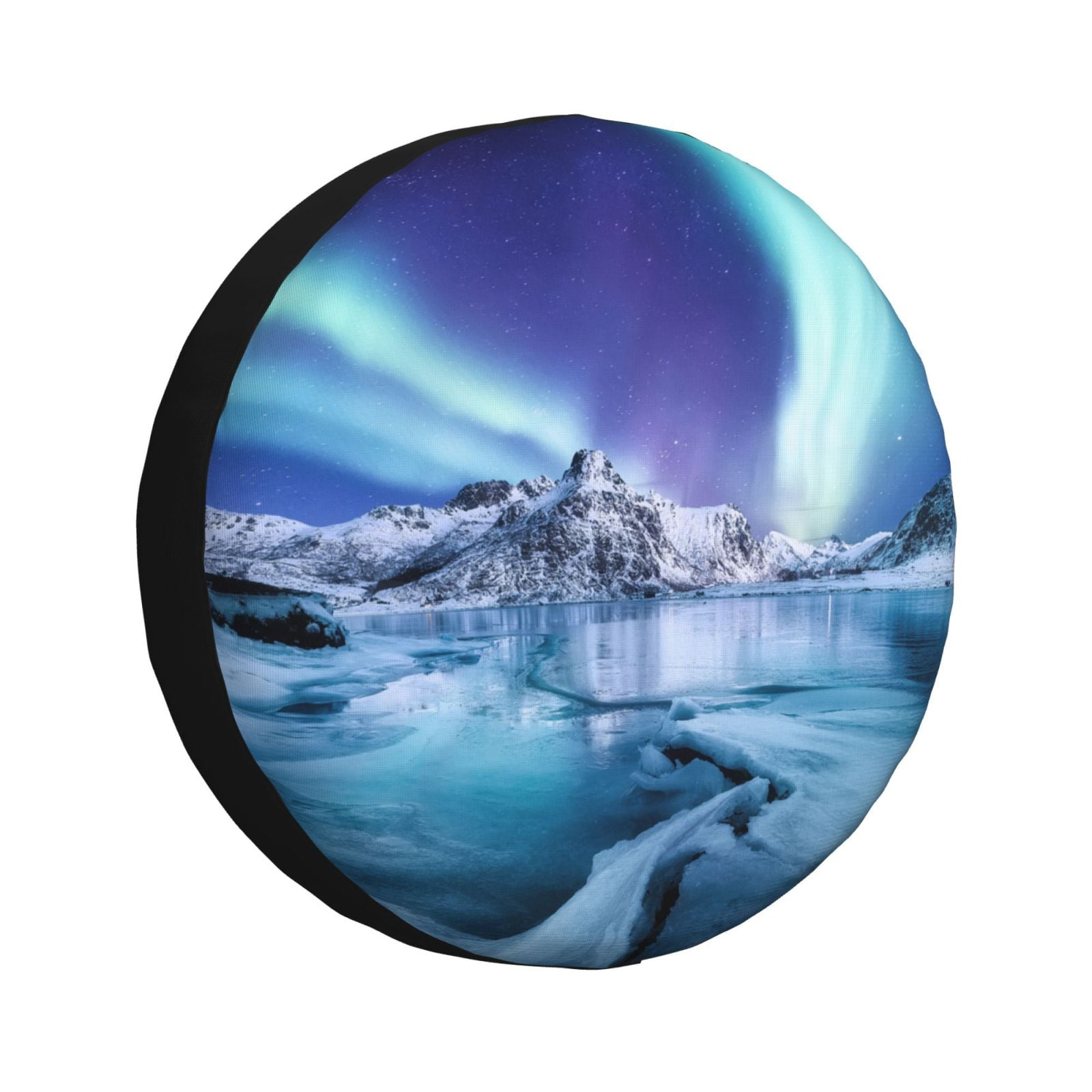 Kdxio Night At Lake Aurora 1 for Tire Cover Wheel Protectors Tyre ...