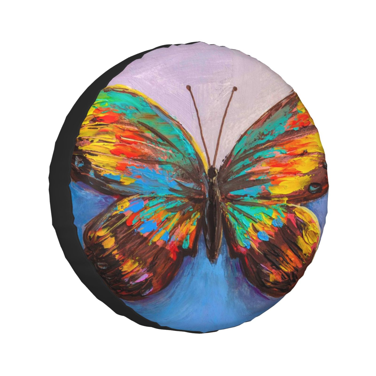 Kdxio Oil Painting Beautiful Butterfly for Tire Cover Wheel Protectors ...