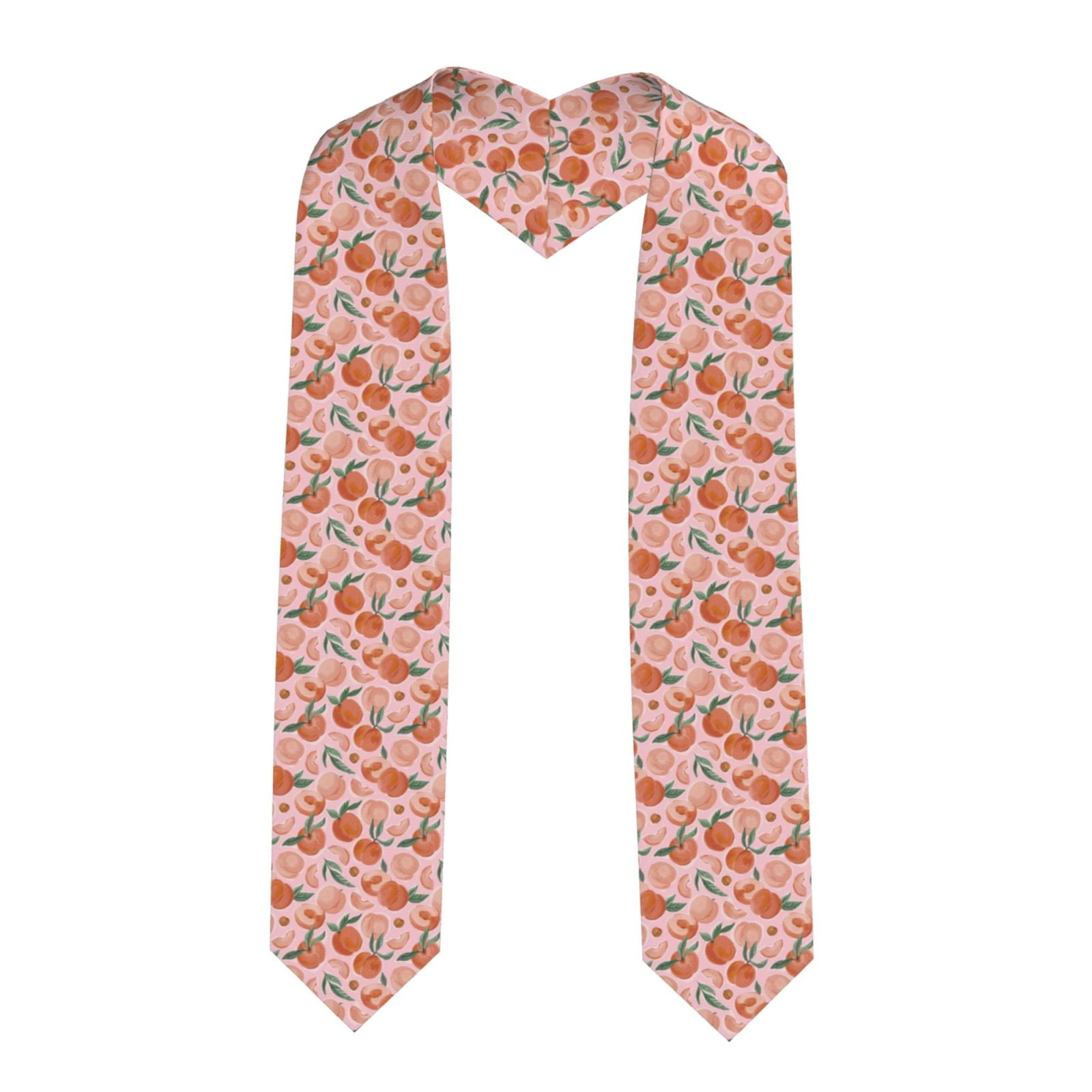 Kdxio Painting Peach Graduation Stole Class, Graduation Sash, Unisex ...