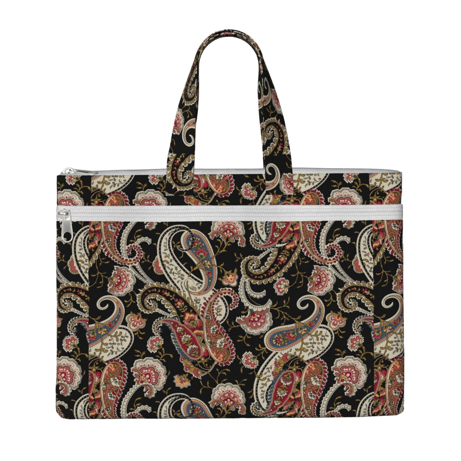 Kdxio Paisley6 File Tote Document Bag Business Briefcase Bag Document ...