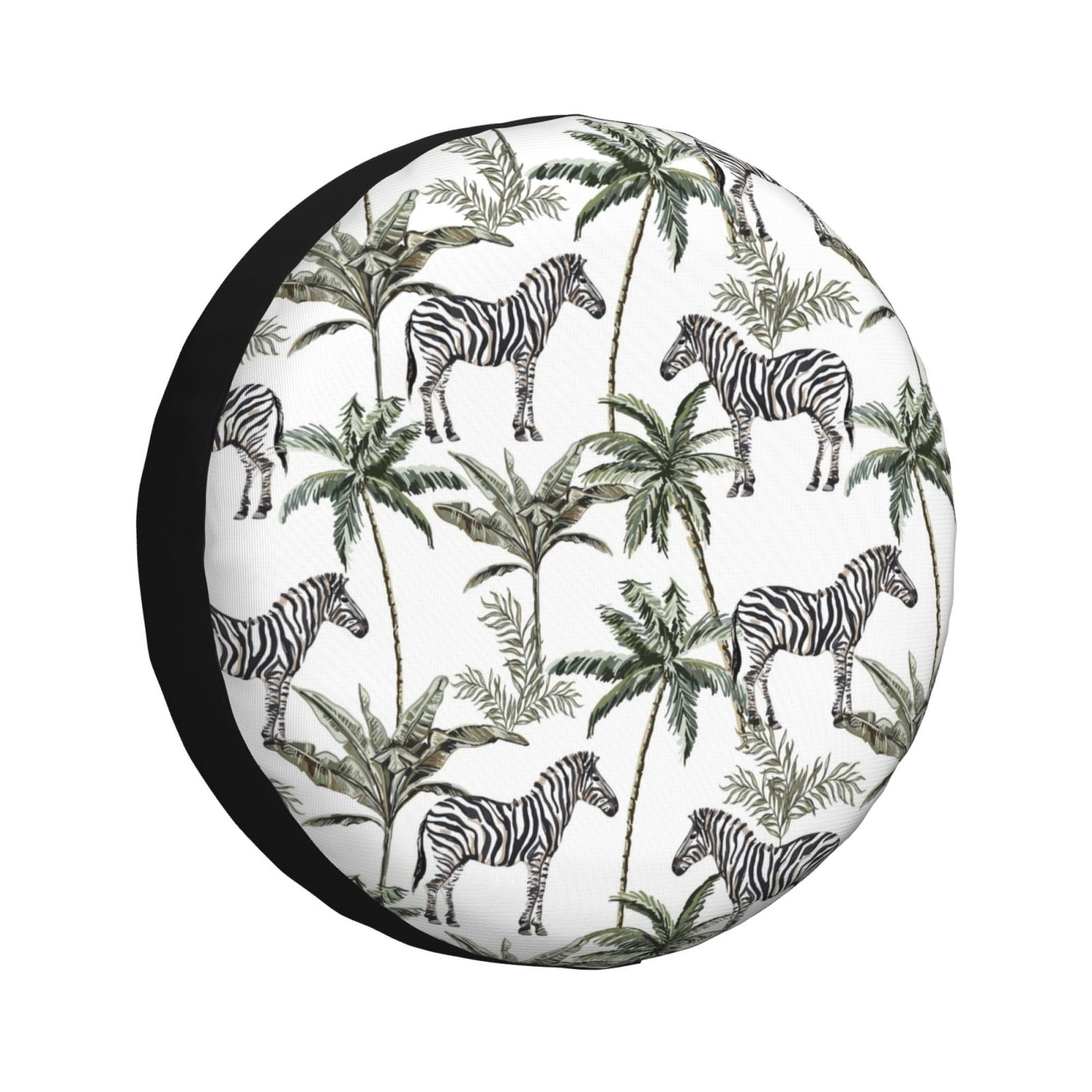 Kdxio Palm Trees Zebra for Tire Cover Wheel Protectors Tyre Covers ...