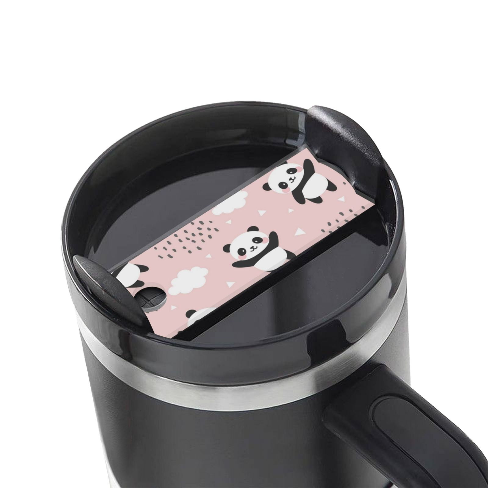 Kdxio Panda Name Plate Compatible Stanley Cups Name Tag Acrylic ...