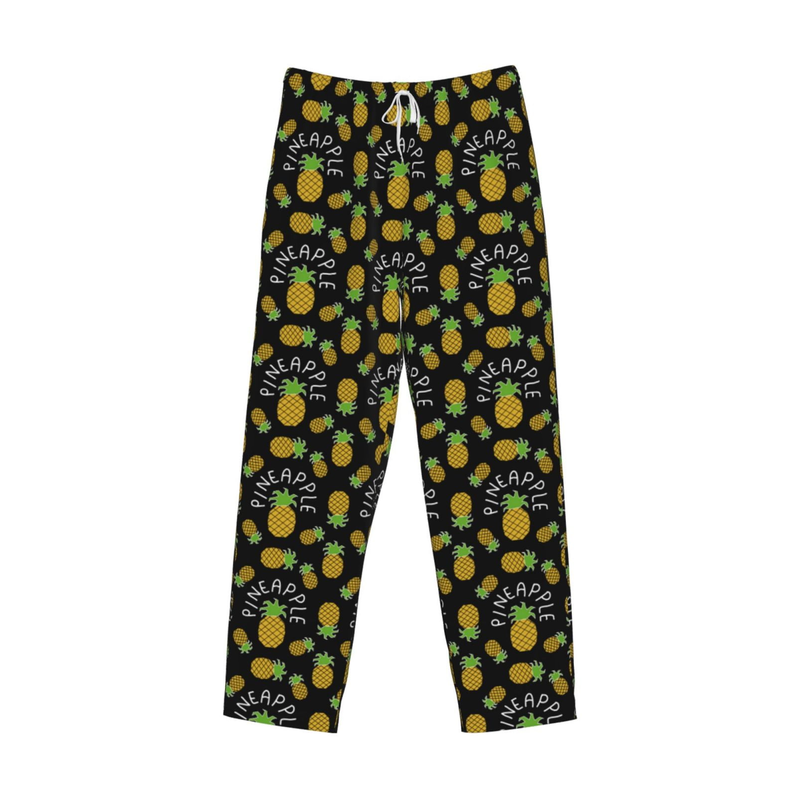 Kdxio Pineapple Print Men's Sleep Pajama Pant Lounge Pants with Pockets - Walmart.com