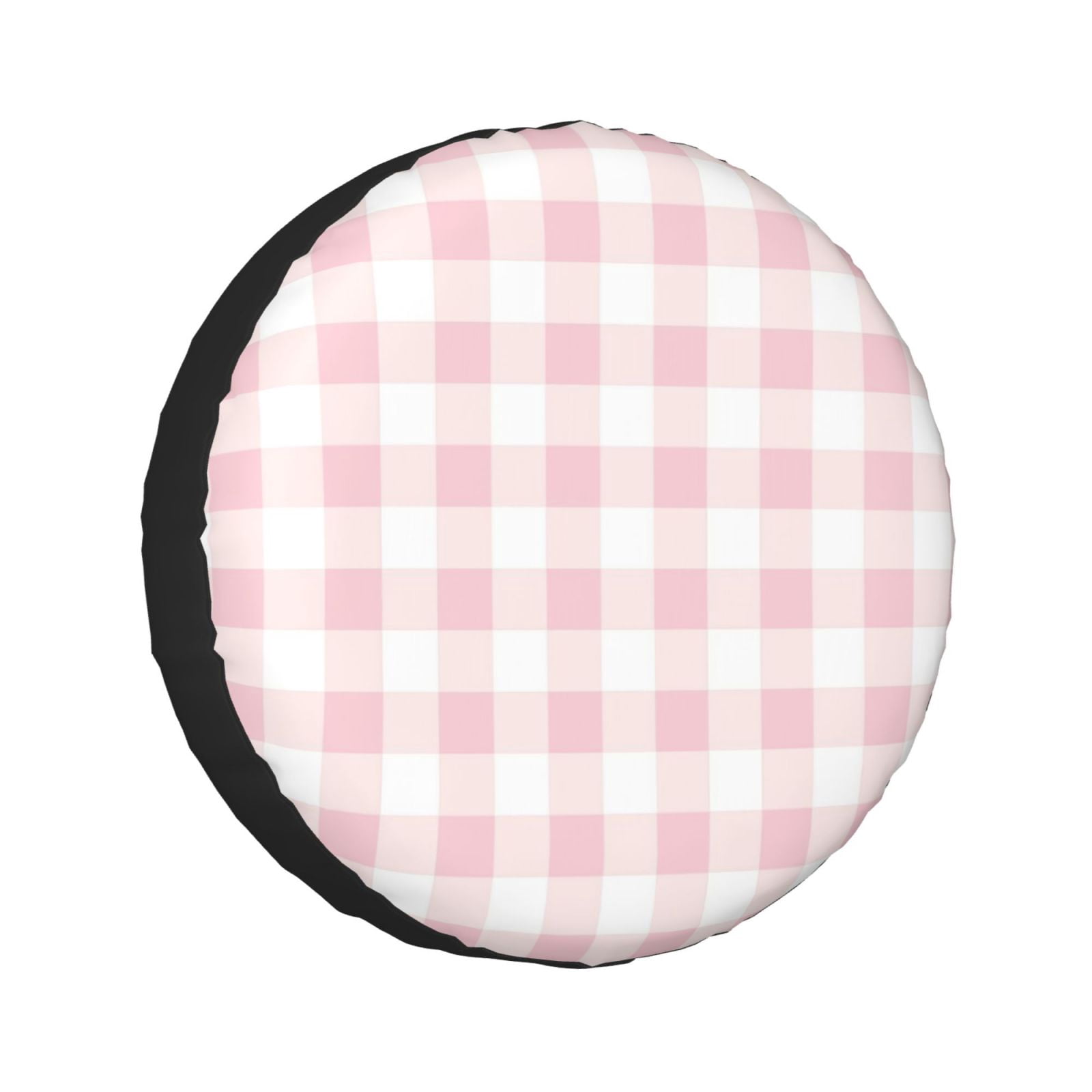 Kdxio Pink Checkboard for Tire Cover Wheel Protectors Tyre Covers ...