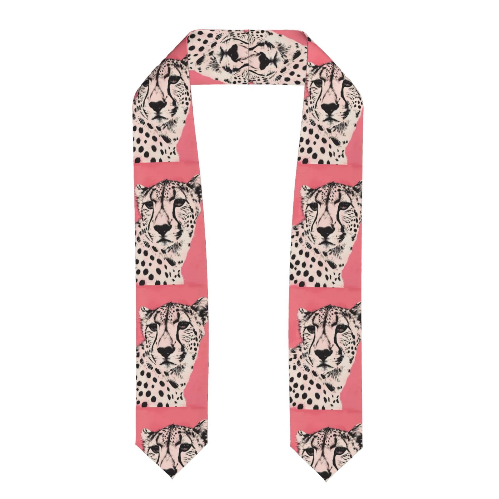 Kdxio Pink Cheetah Art Graduation Stole Class, Graduation Sash, Unisex ...