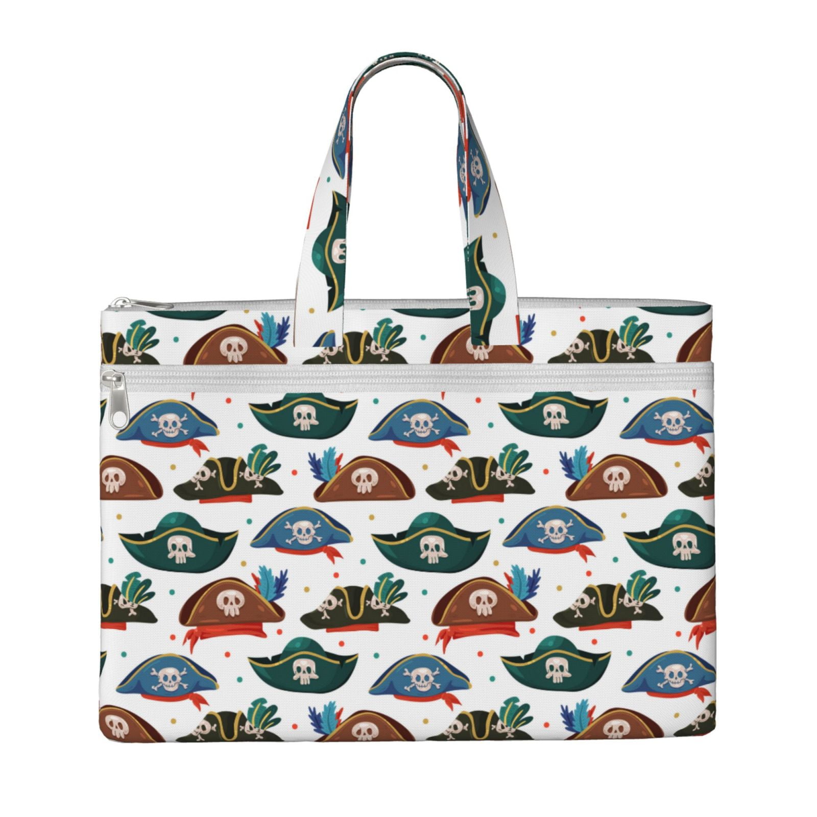 Kdxio Pirate Hats File Tote Document Bag Business Briefcase Bag ...