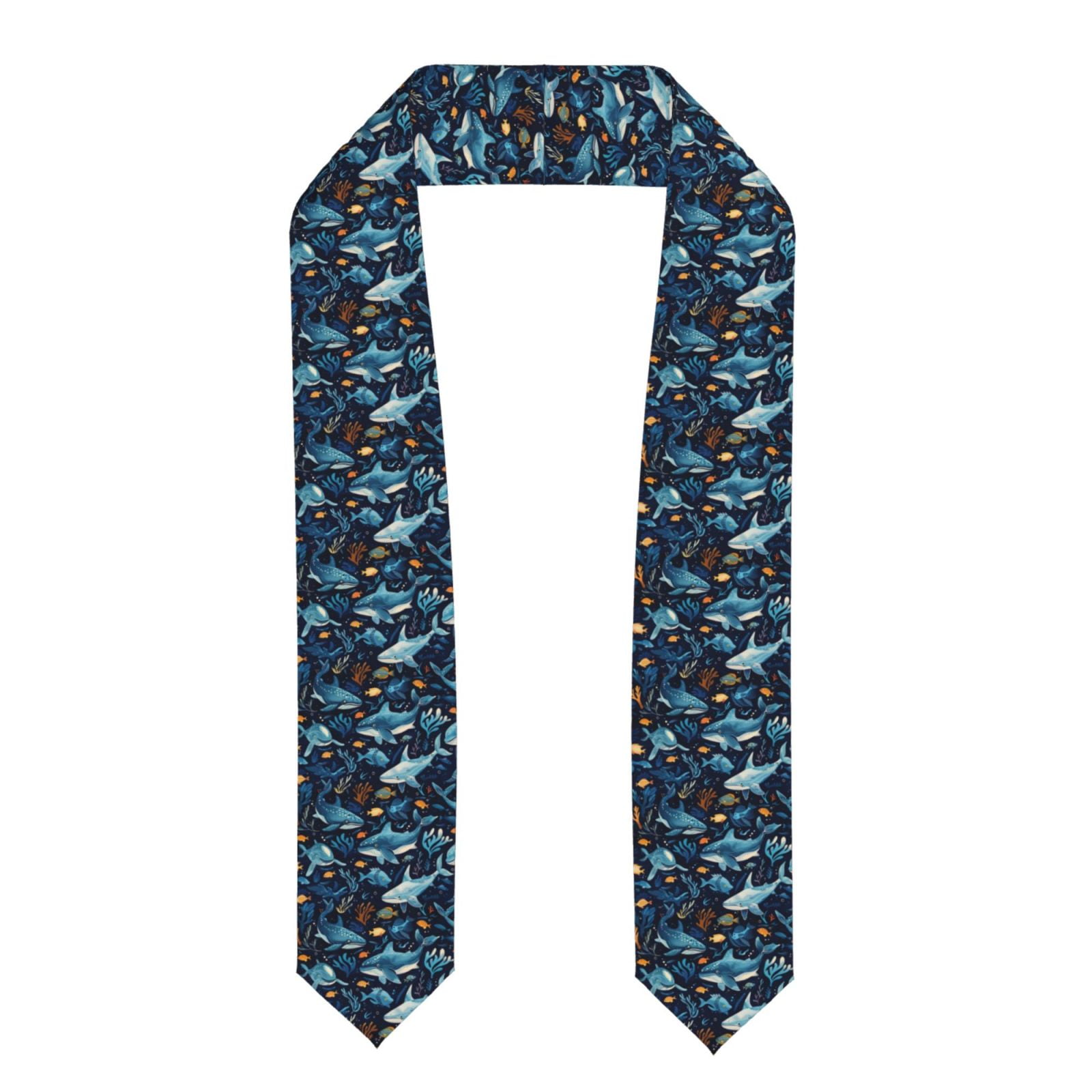 Kdxio Playful Whales Underwater Scene Graduation Stole Class ...