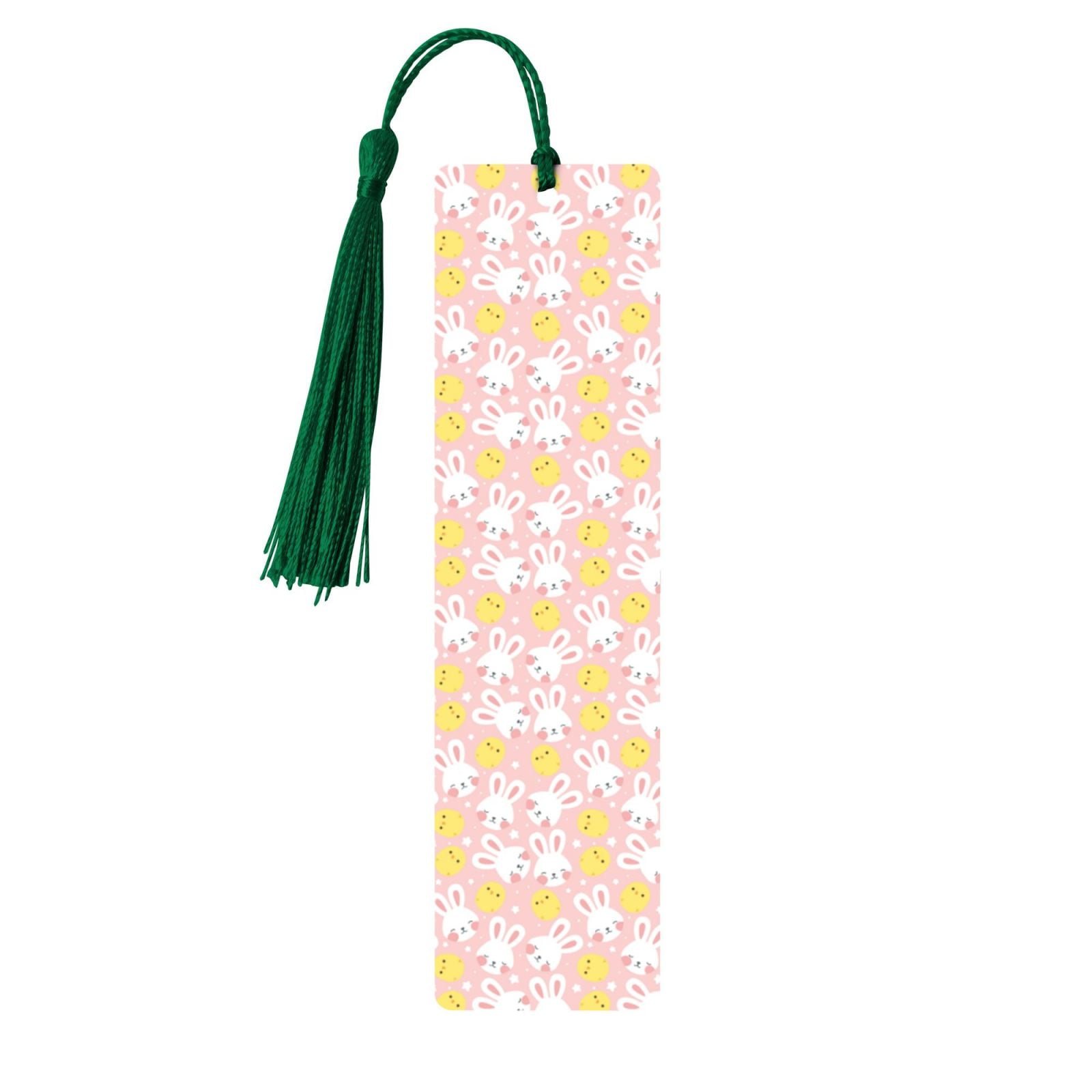 Kdxio Rabbit And Chick Print Metal Tassel Bookmarks,Perfect Gift for ...