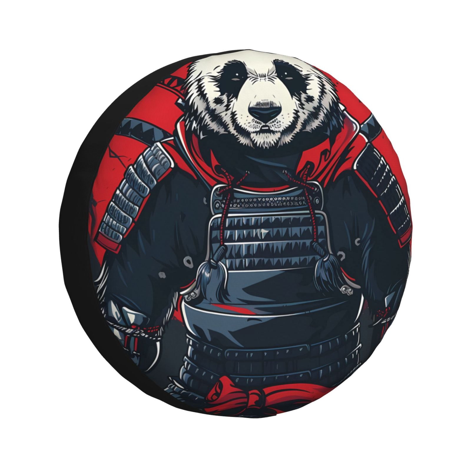 Kdxio Red Black Eastern Panda Warrior for Tire Cover Wheel Protectors ...