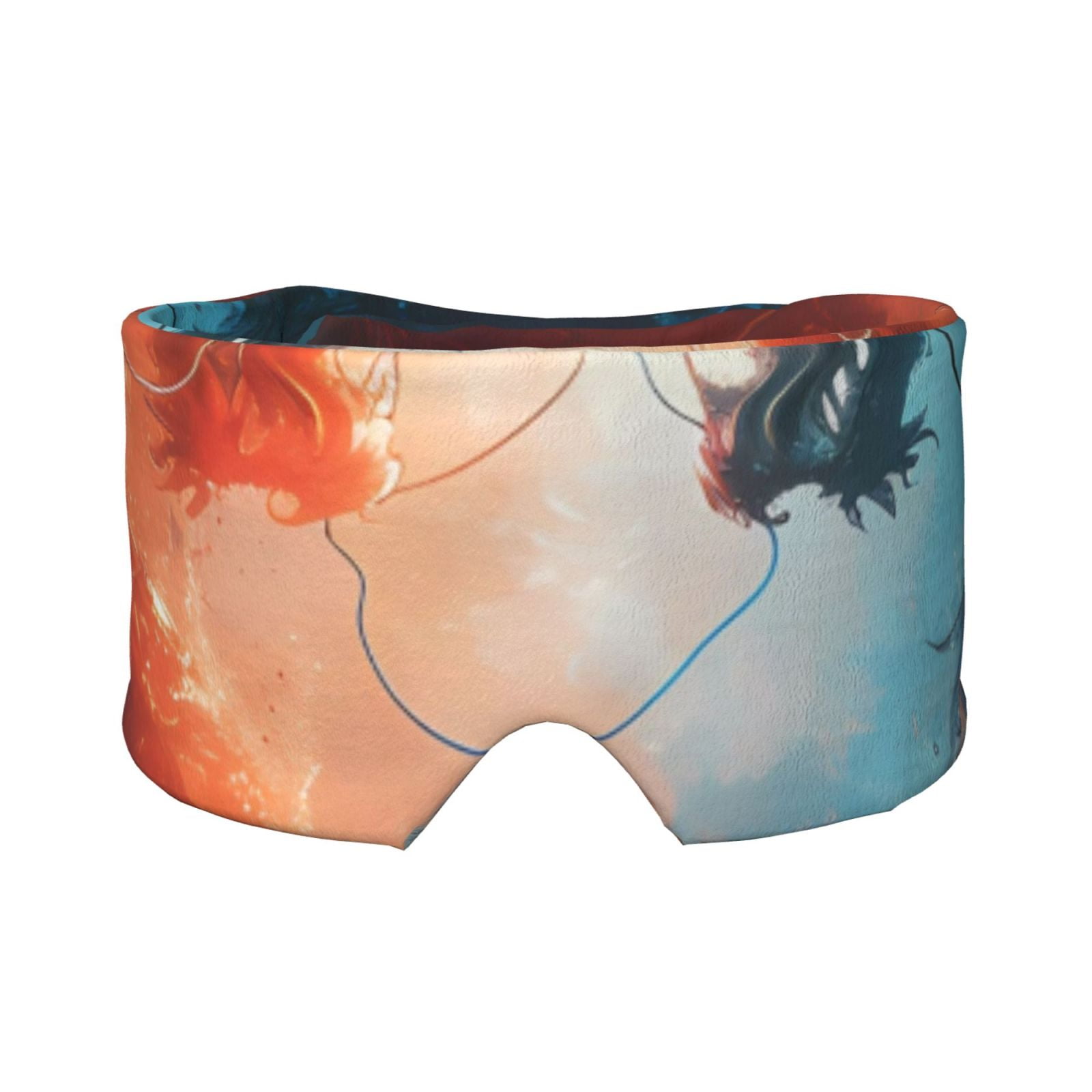 Kdxio Red And Blue Sky Dragon for Eye Mask for Sleeping,Sleep Mask ...