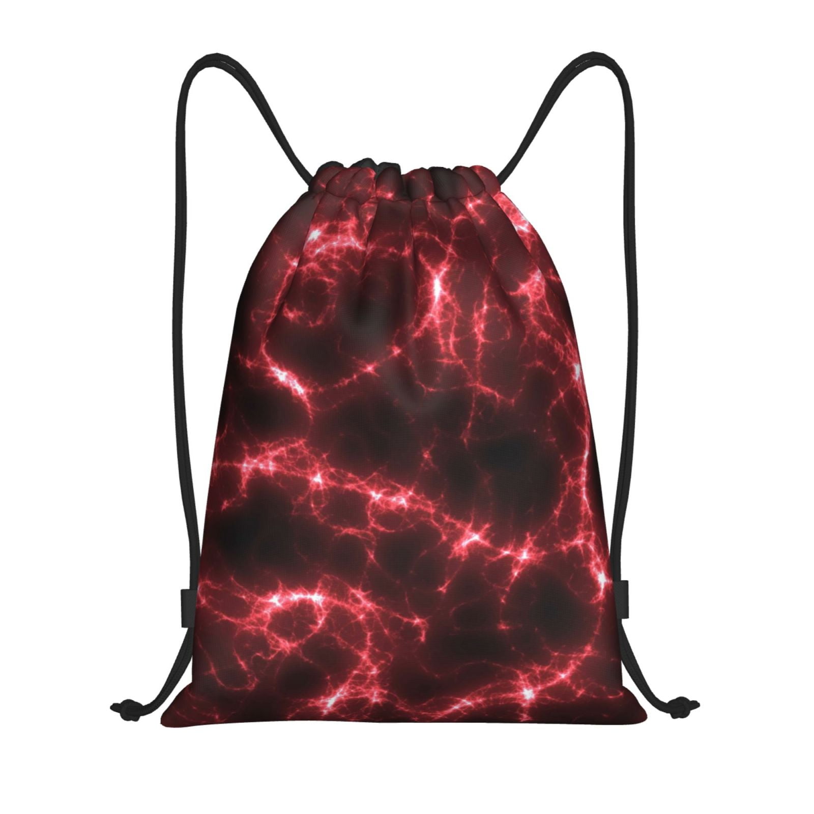Kdxio Red Line Print Drawstring Backpack Bag,Waterproof Draw String ...