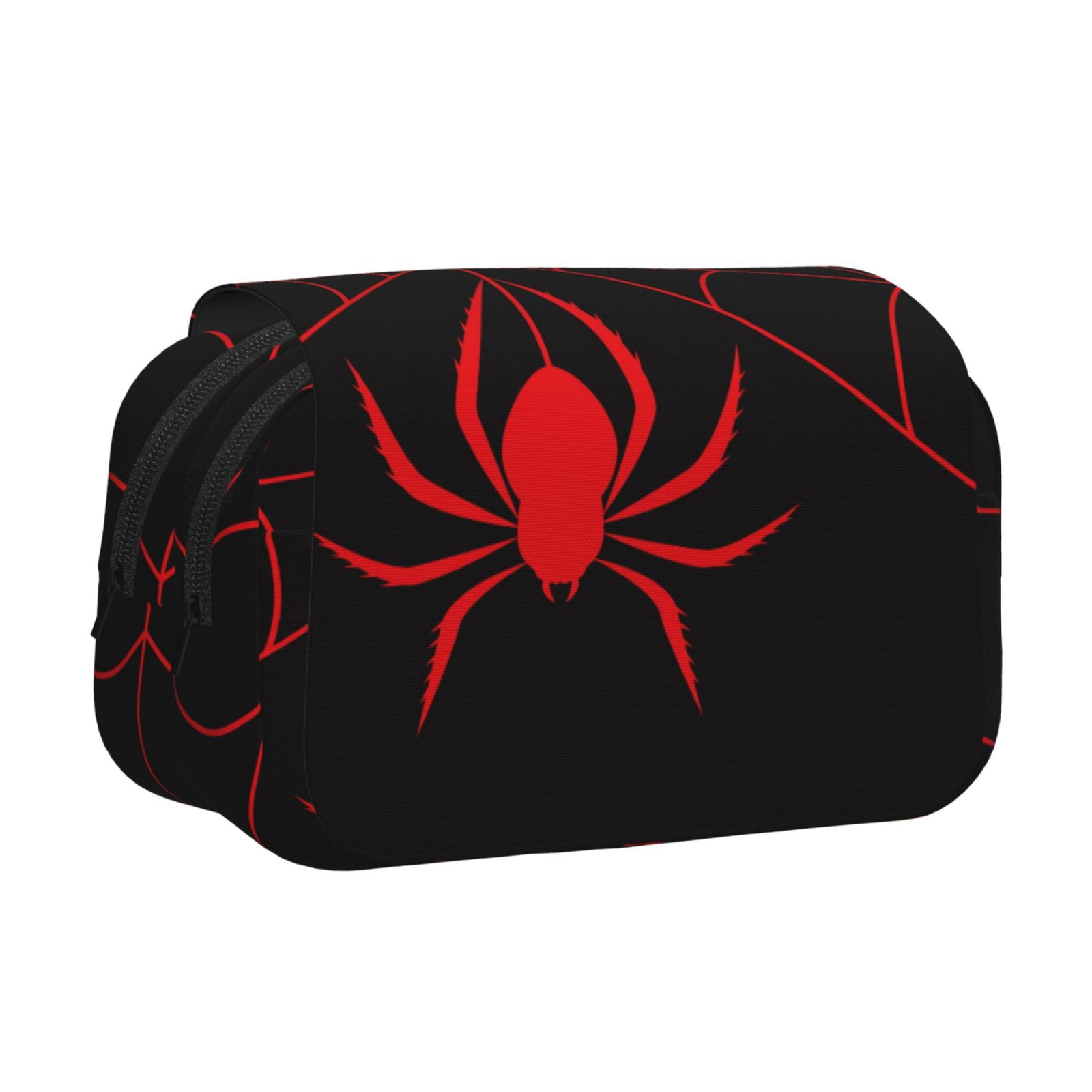 Kdxio Red Spider for Double Compartment Pen Case Oxford Organizer with ...