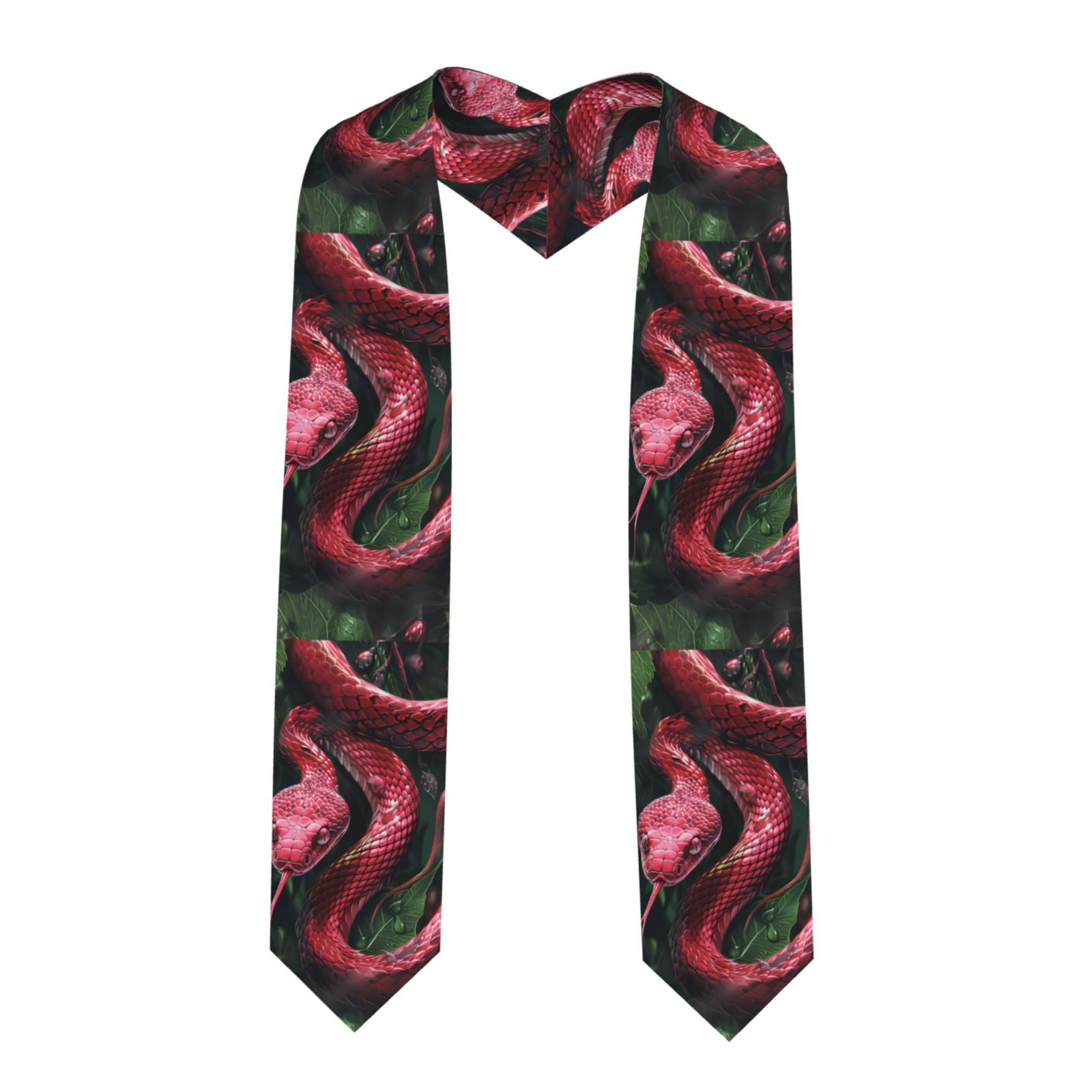 Kdxio Red Viper Jungle Intensity Graduation Stole Class, Graduation ...
