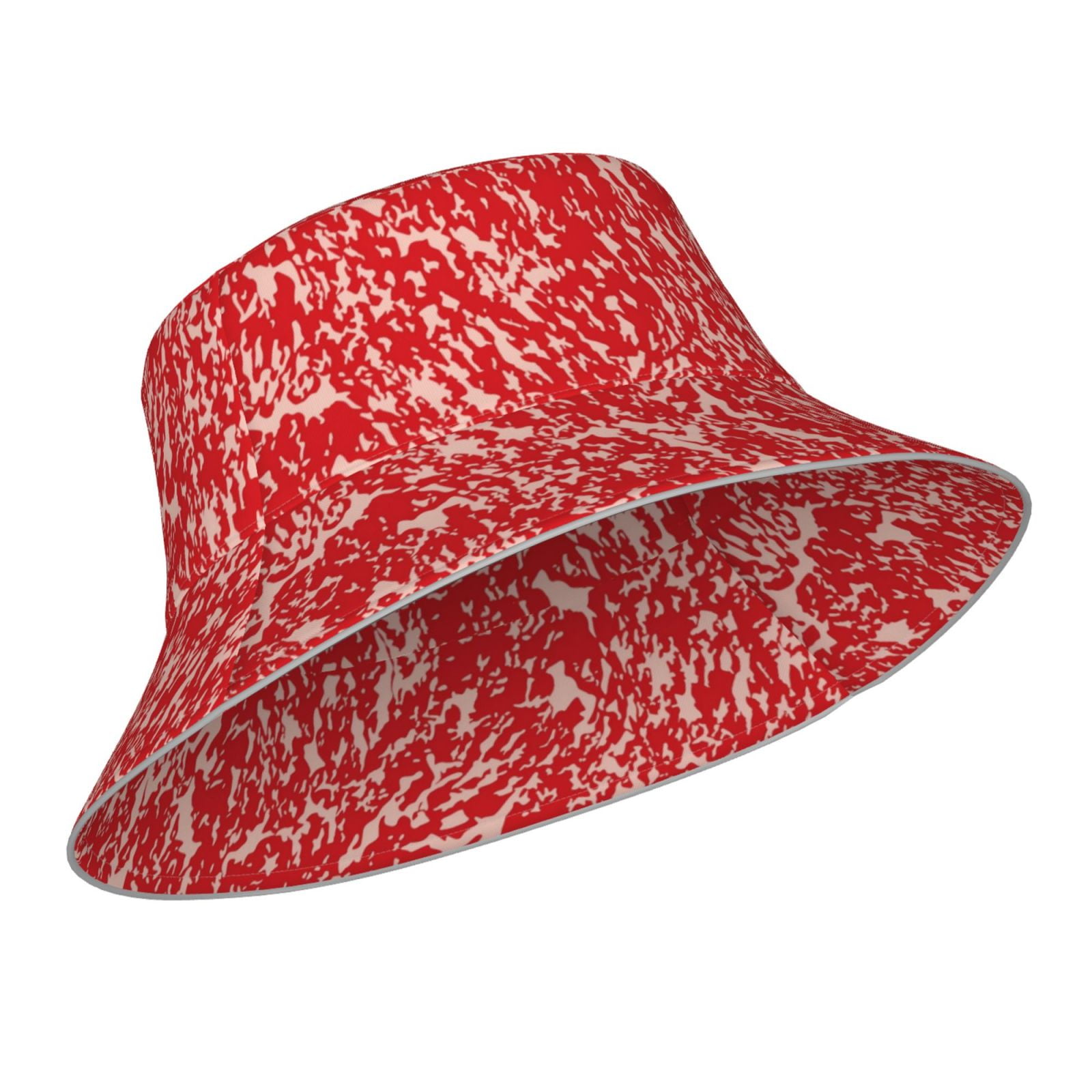 Kdxio Reflective Bucket Hat - Beef Print Bucket Hat for Men,Women ...