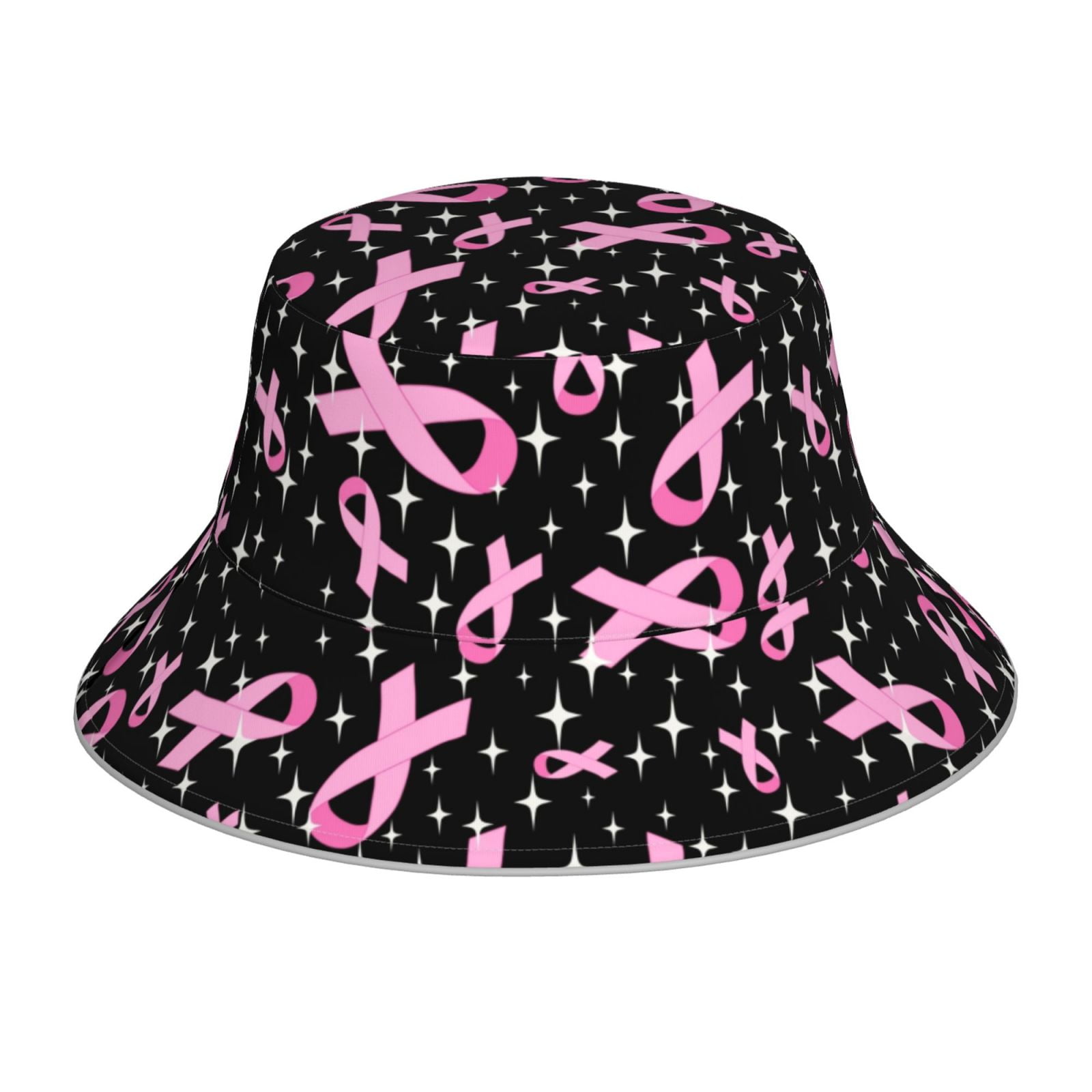 Kdxio Reflective Bucket Hat - Breast Cancer Awareness (2) Print Bucket ...