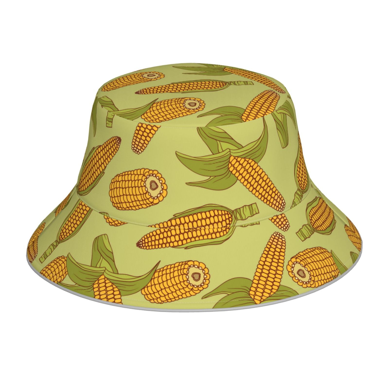 Kdxio Reflective Bucket Hat - Corn Print Bucket Hat for Men,Women ...