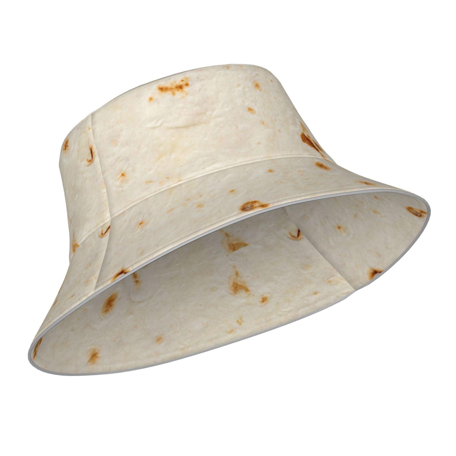 Kdxio Reflective Bucket Hat - Pita Tortilla Print Bucket Hat for Men ...