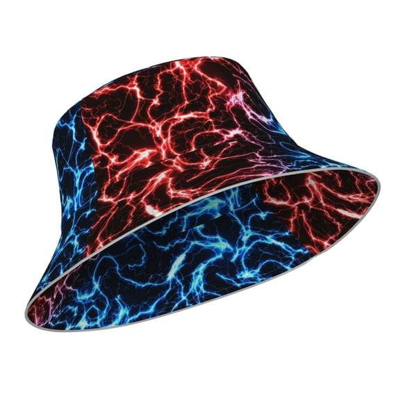 Red And Blue Bucket Hat