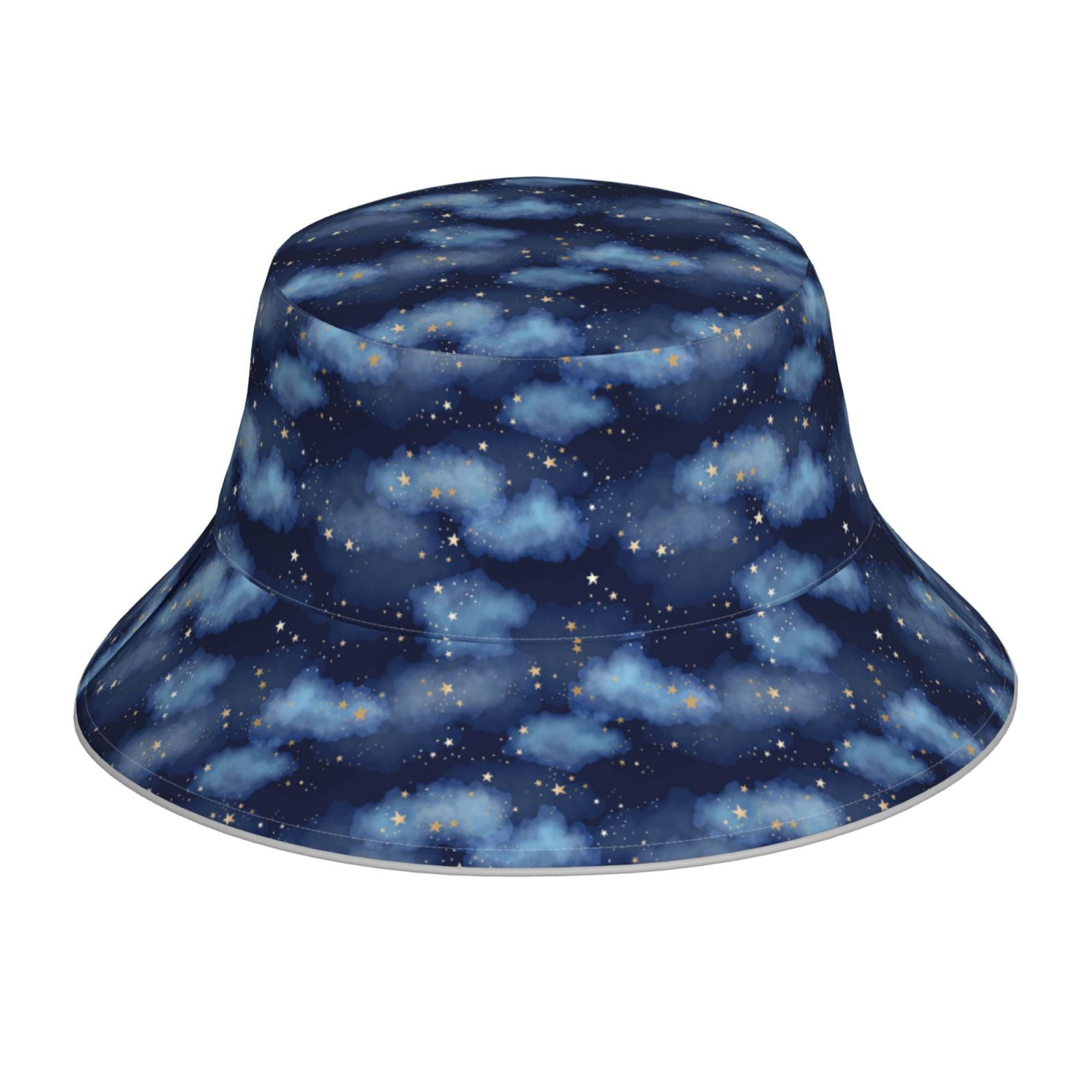 Kdxio Reflective Bucket Hat - Starry Sky Print Bucket Hat for Men,Women ...