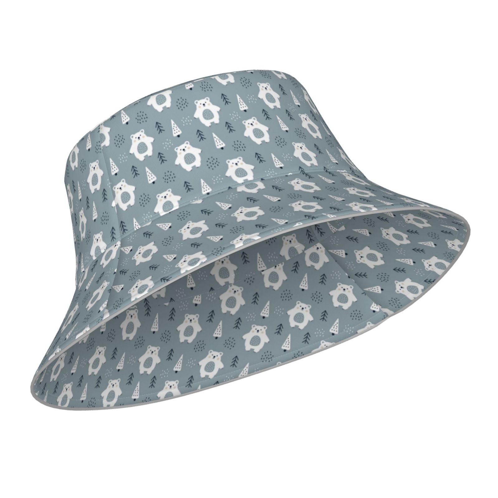 Kdxio Reflective Bucket Hat - bead tree winter Print Bucket Hat for Men ...