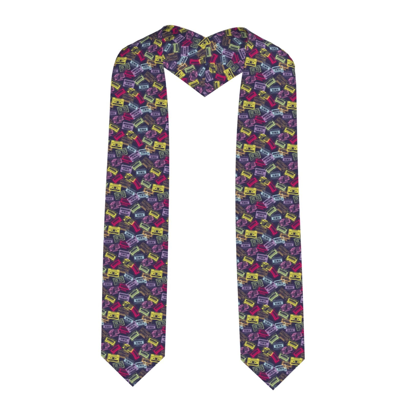 Kdxio Retro Cassette Music Graduation Stole Class, Graduation Sash ...