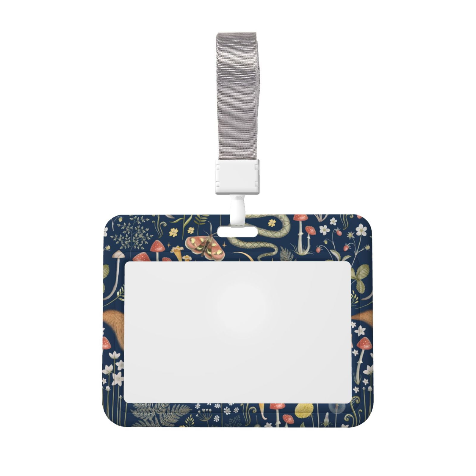 Kdxio Retro Forest Animals Card Badge Holder Work Badge Sleeve for ...