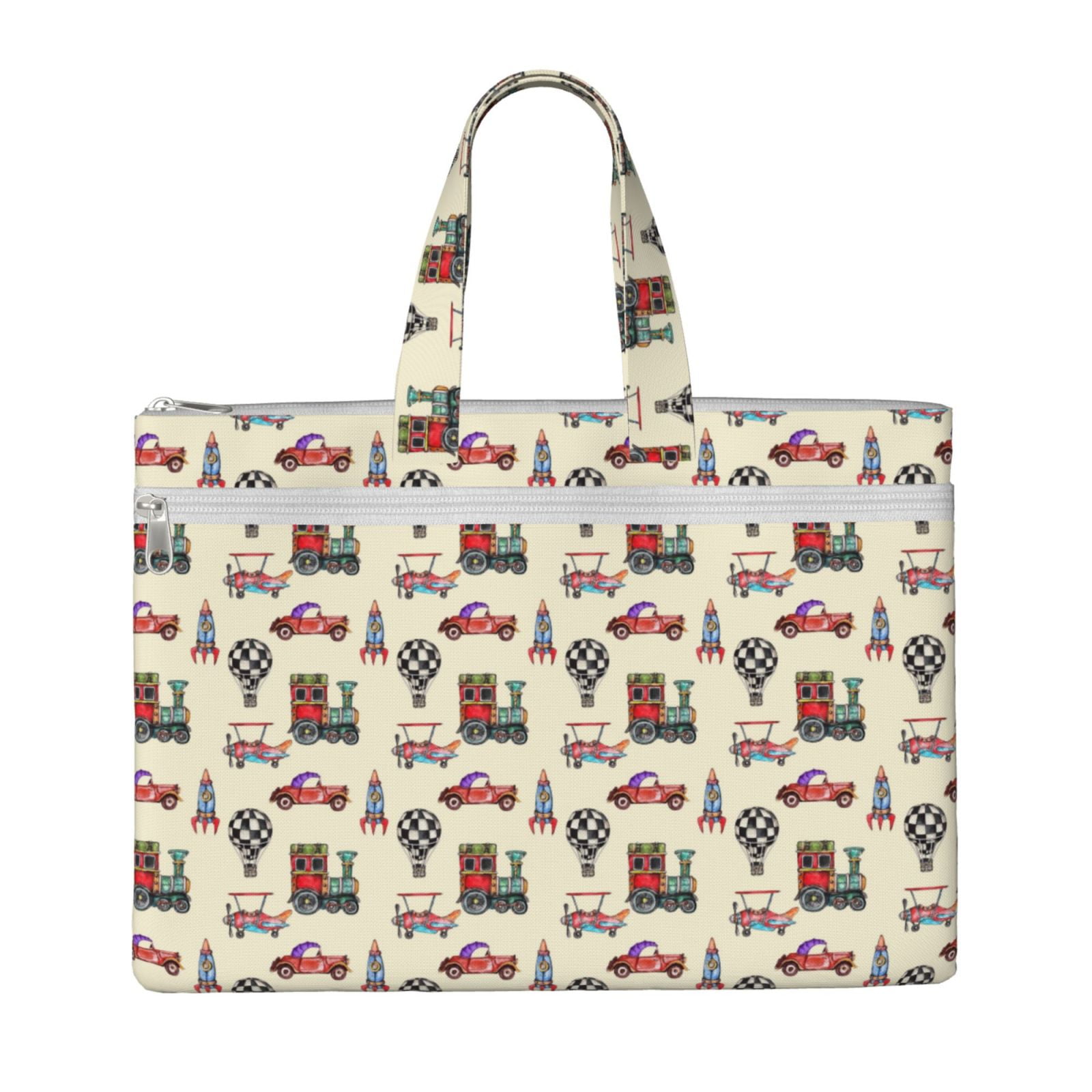 Kdxio Retro Steampunk Vehicle1 File Tote Document Bag Business ...