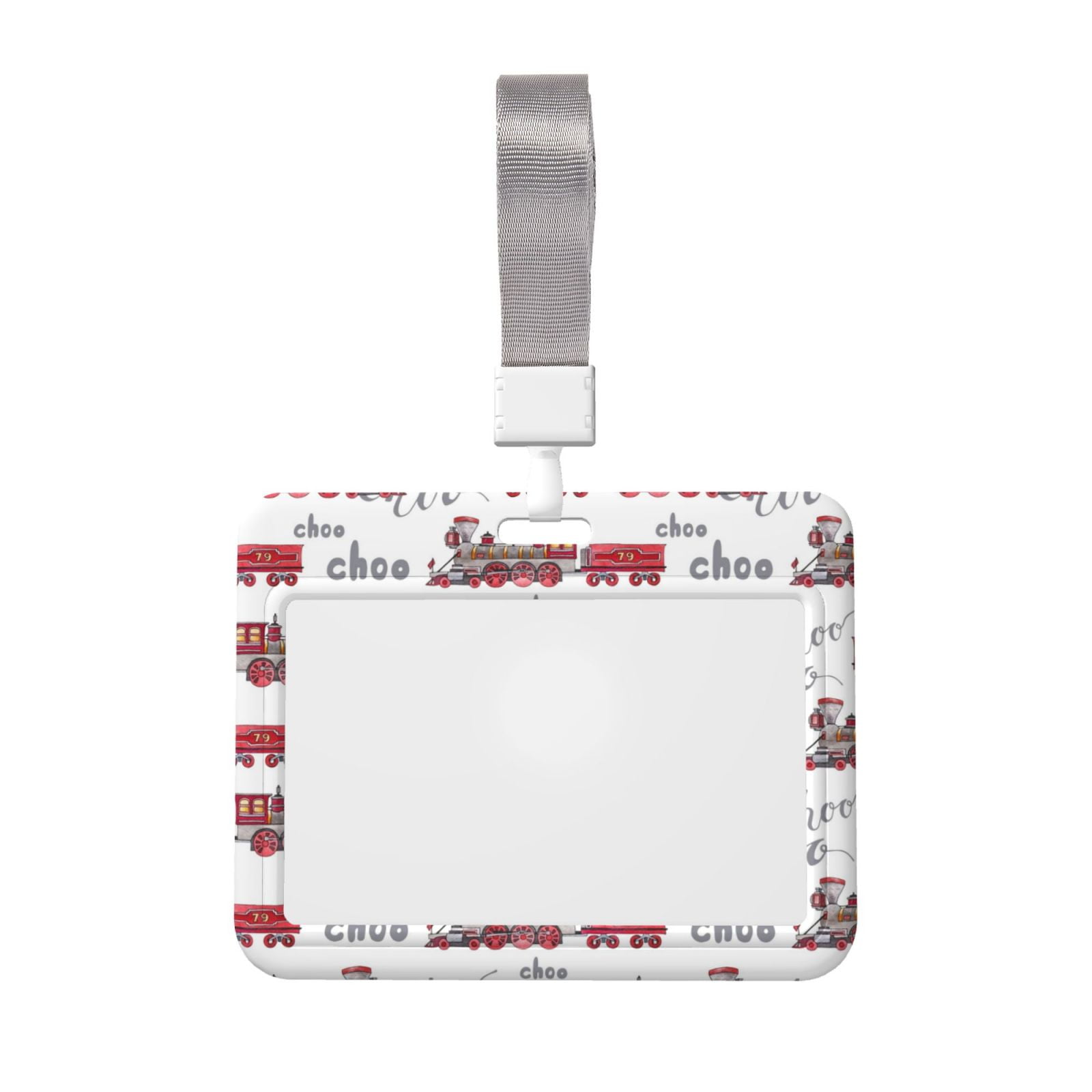 Kdxio Retro Train Card Badge Holder Work Badge Sleeve for Office ...