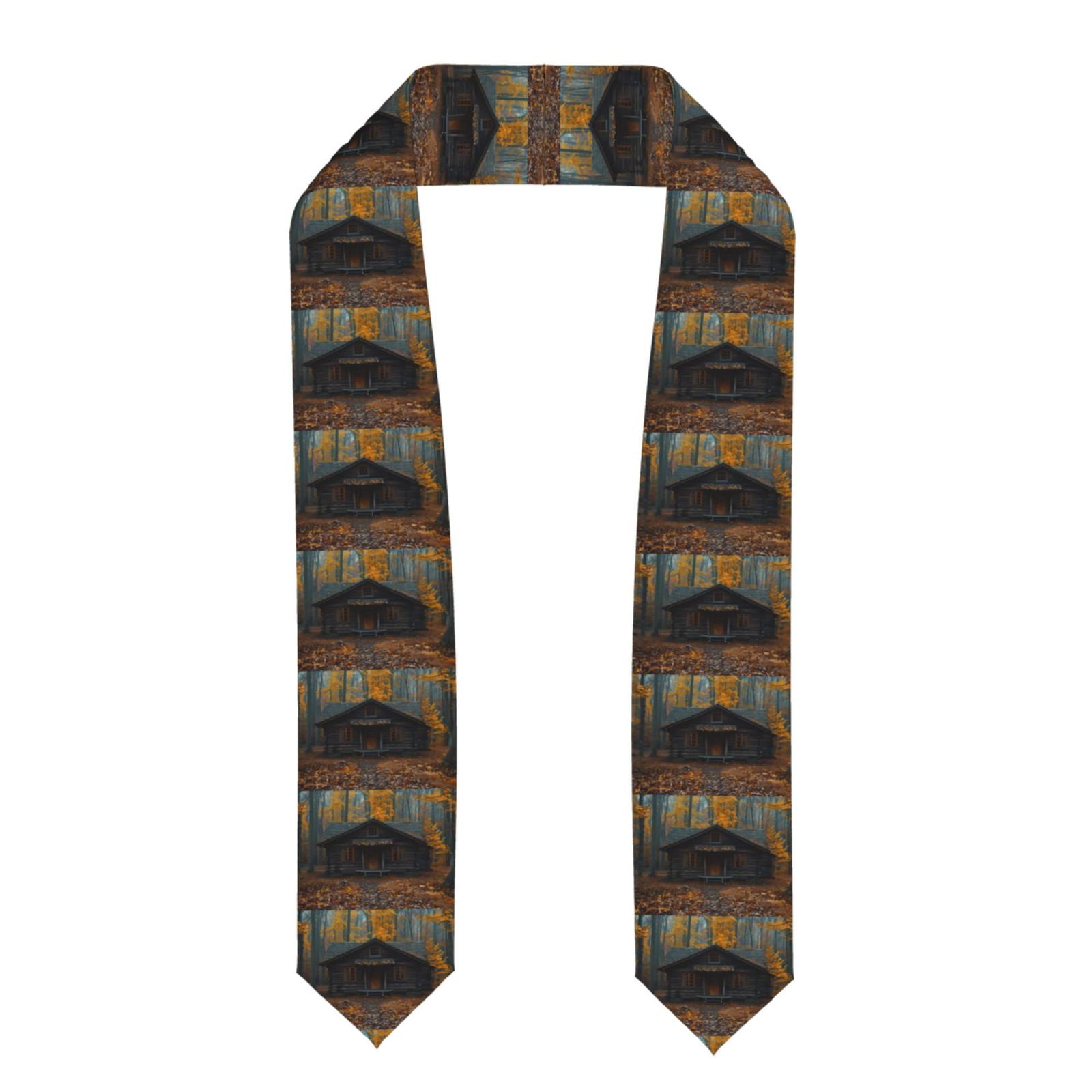 Kdxio Rustic Cabin Autumn Forest Graduation Stole Class, Graduation ...