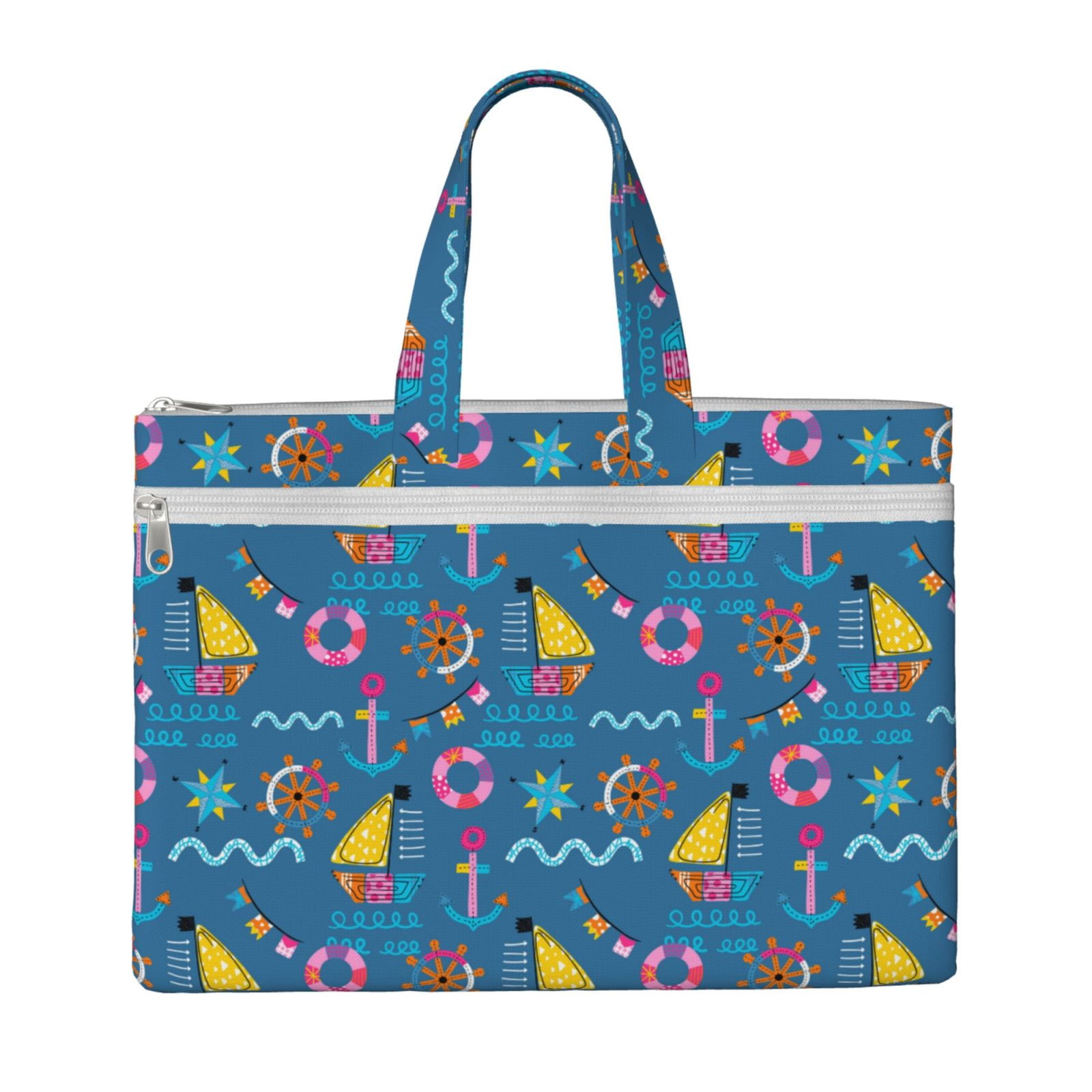 Kdxio Sailboat With Sailing File Tote Document Bag Business Briefcase ...