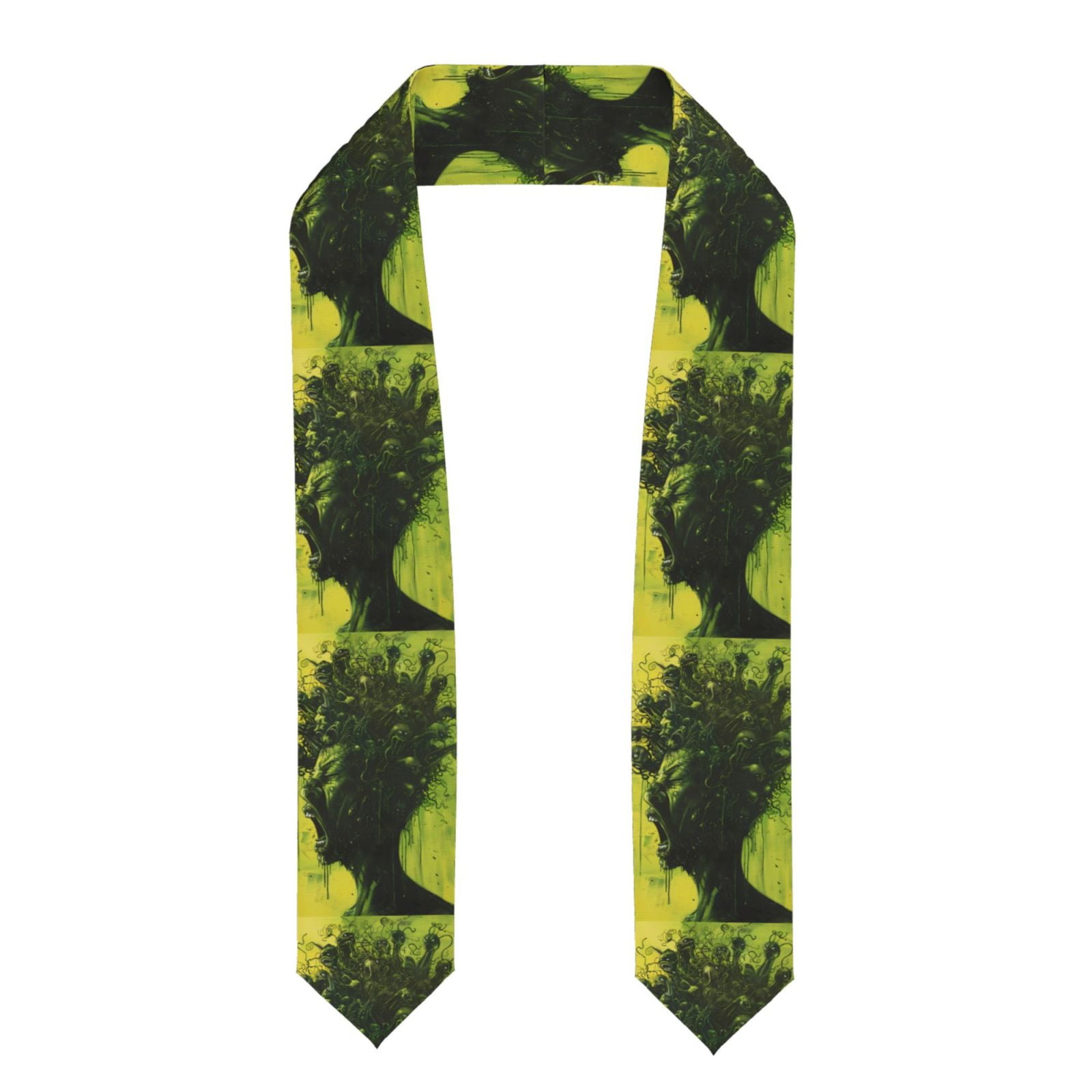 Kdxio Screaming Horror Art Graduation Stole Class, Graduation Sash ...