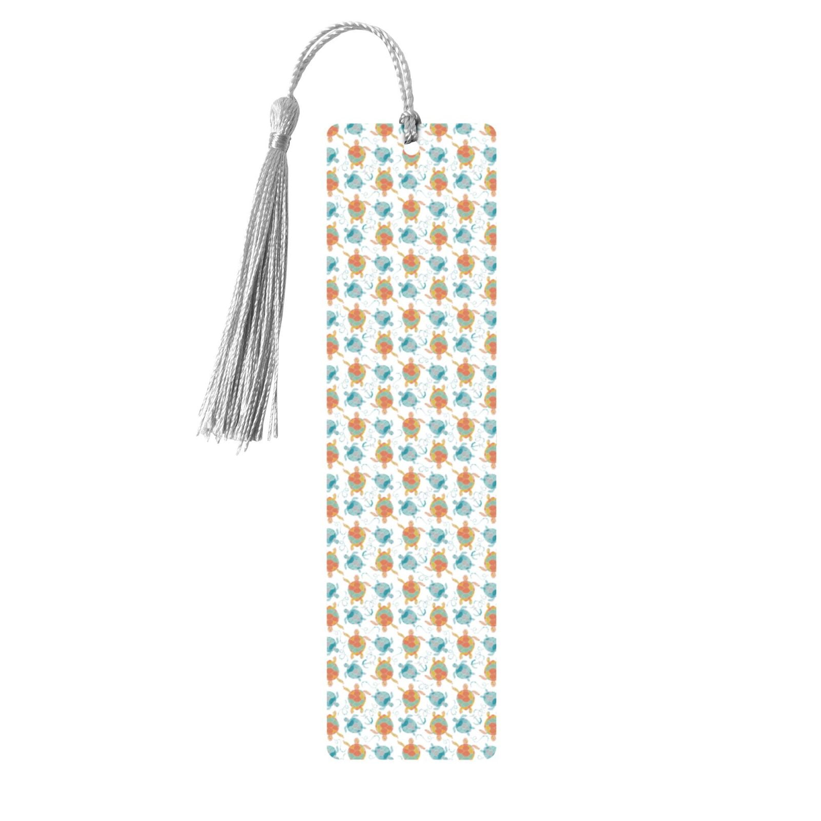 Kdxio Sea Turtle Print Metal Tassel Bookmarks,Perfect Gift for Art ...