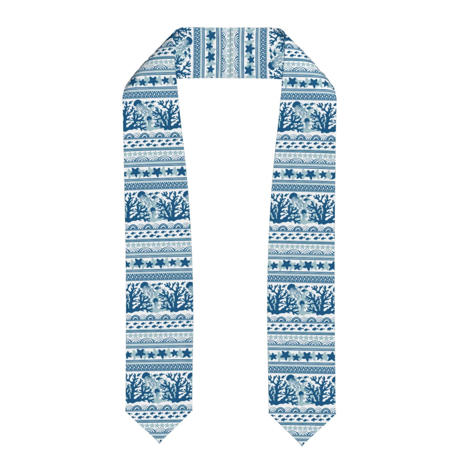 Kdxio Sea Underwater Jellyfish Graduation Stole Class, Graduation Sash ...