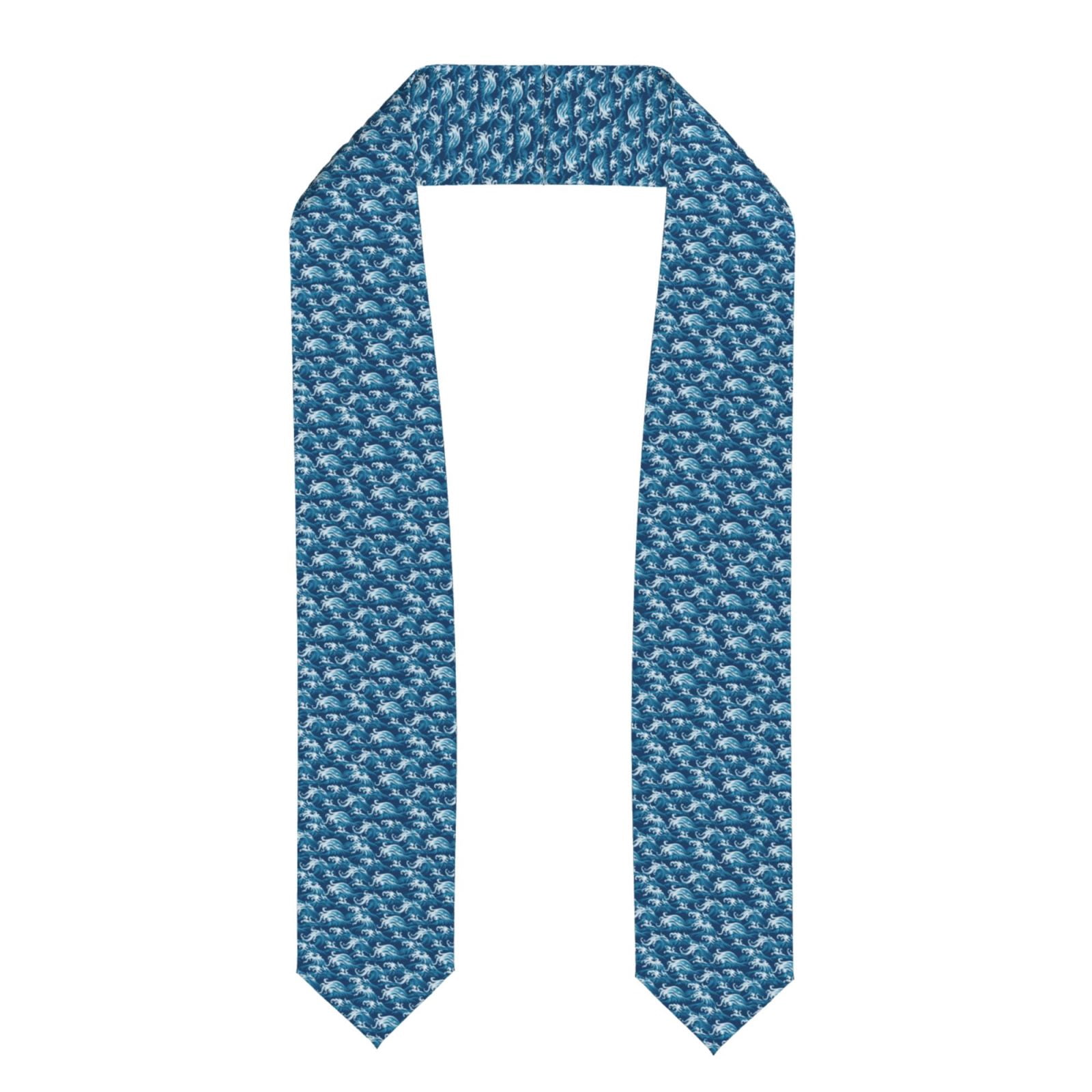 Kdxio Sea Water Wave Graduation Stole Class, Graduation Sash, Unisex ...