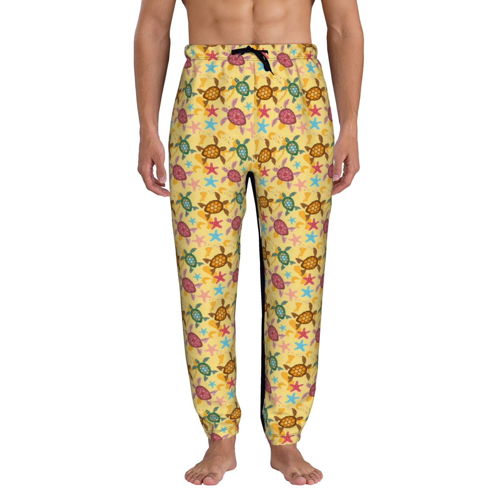 Kdxio Sea and Sand Pattern Joggers,Sweatpants for Men with Pockets ...