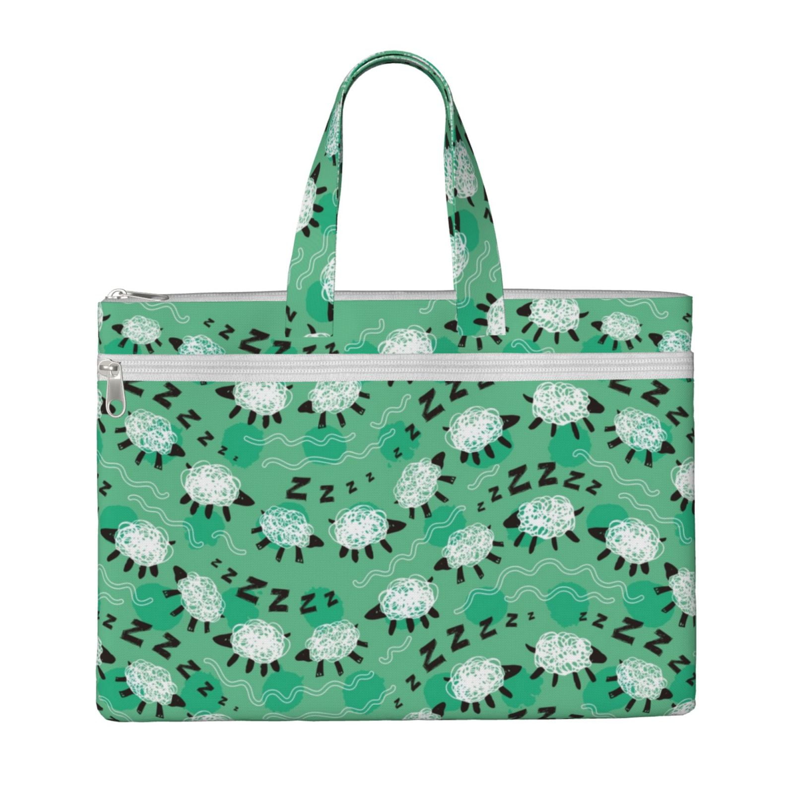 Kdxio Sheep Zzz File Tote Document Bag Business Briefcase Bag Document ...