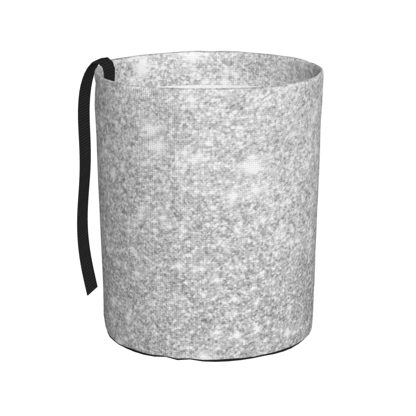 Kdxio Silver Glitter Car Trash Can Garbage Car Accessories Trash Can ...