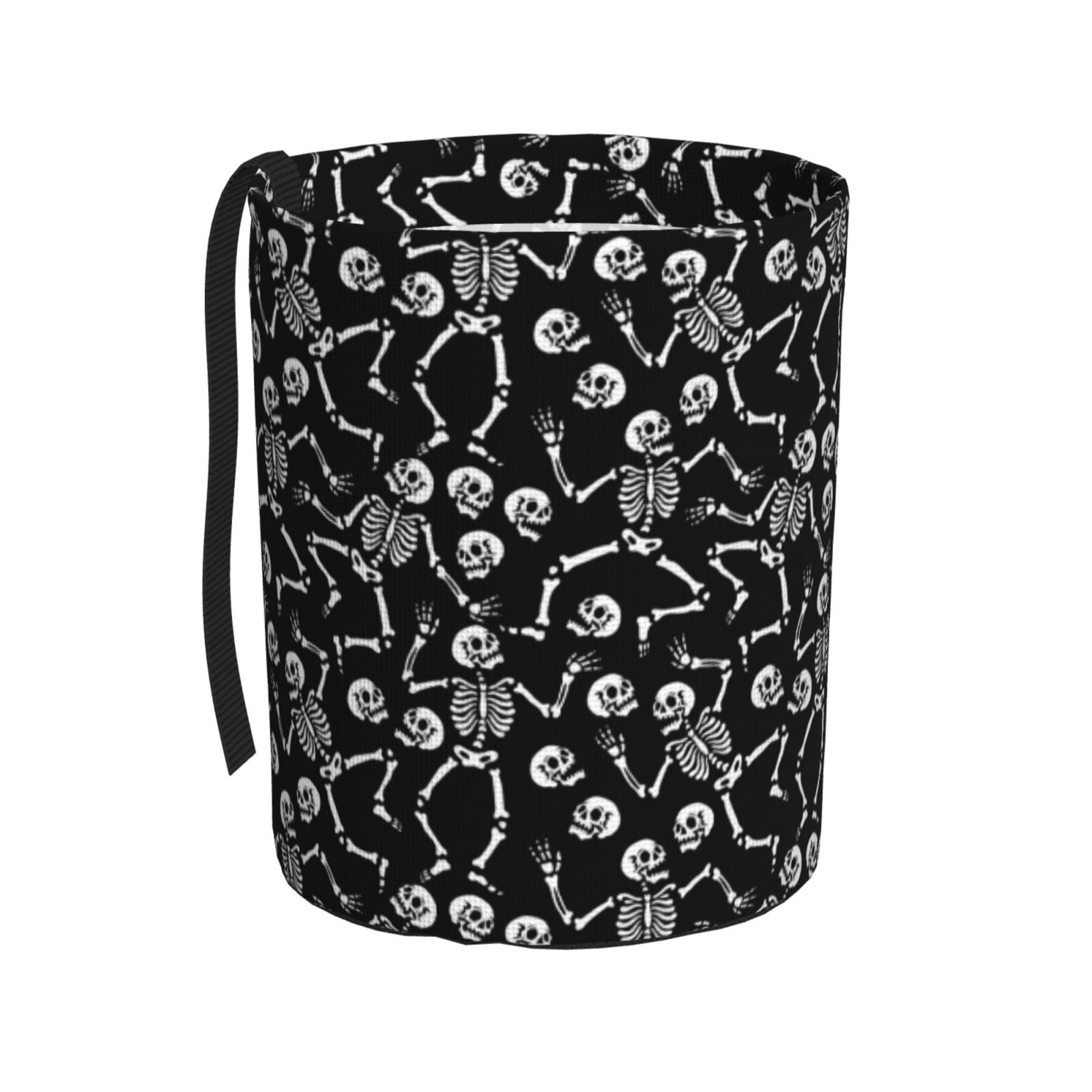 Kdxio Skeletons Dancing Car Trash Can Garbage Car Accessories Trash Can ...