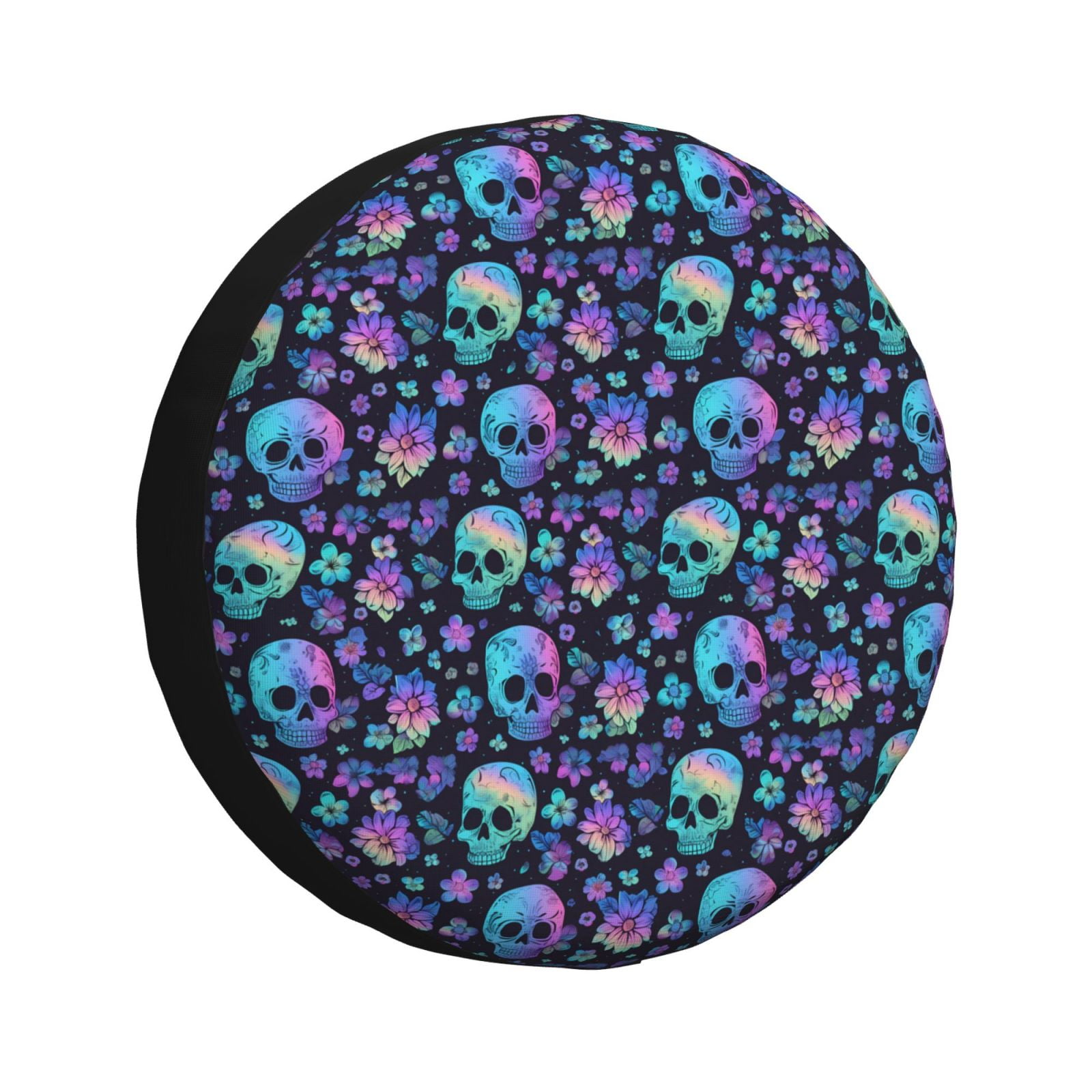 Kdxio Skull flower cute for Tire Cover Wheel Protectors Tyre Covers ...