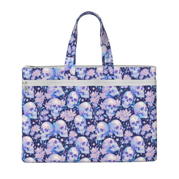 Kdxio Skull star crystal File Tote Document Bag Business Briefcase Bag ...