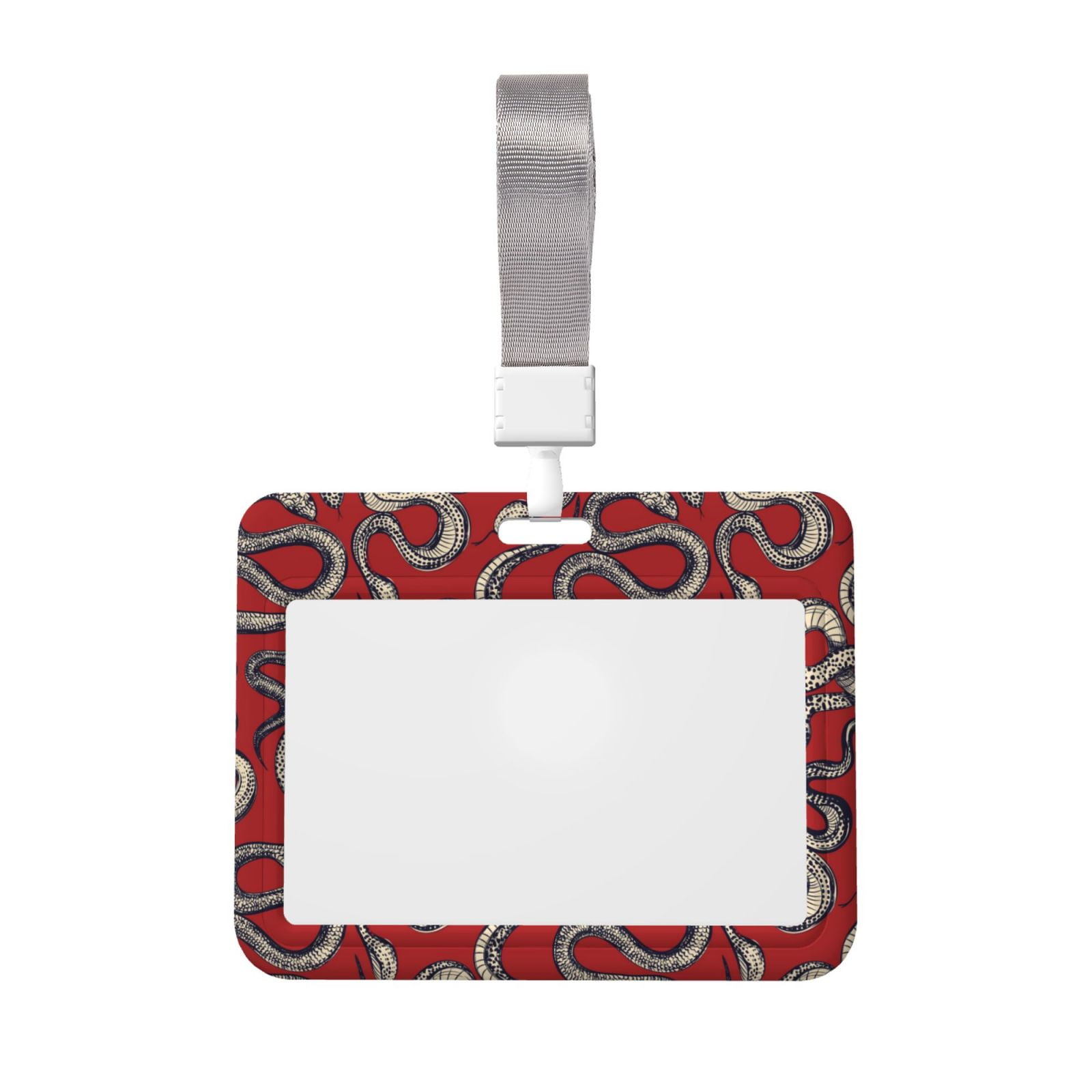 Kdxio Snake Card Badge Holder Work Badge Sleeve for Office, School ...