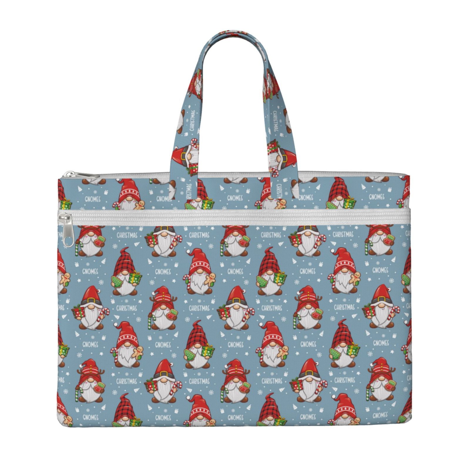 Kdxio Snowflake Christmas gnome File Tote Document Bag Business ...