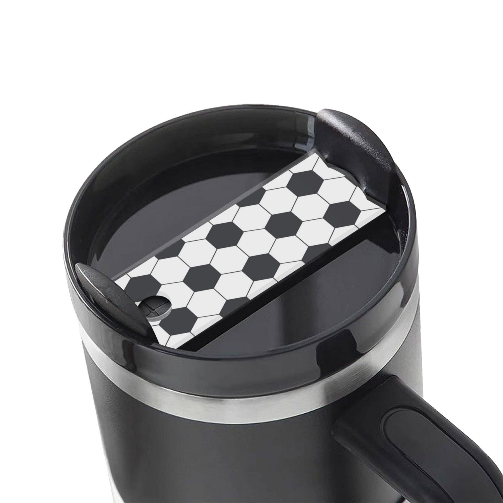 Kdxio Soccer Ball Name Plate Compatible Stanley Cups Name Tag Acrylic ...