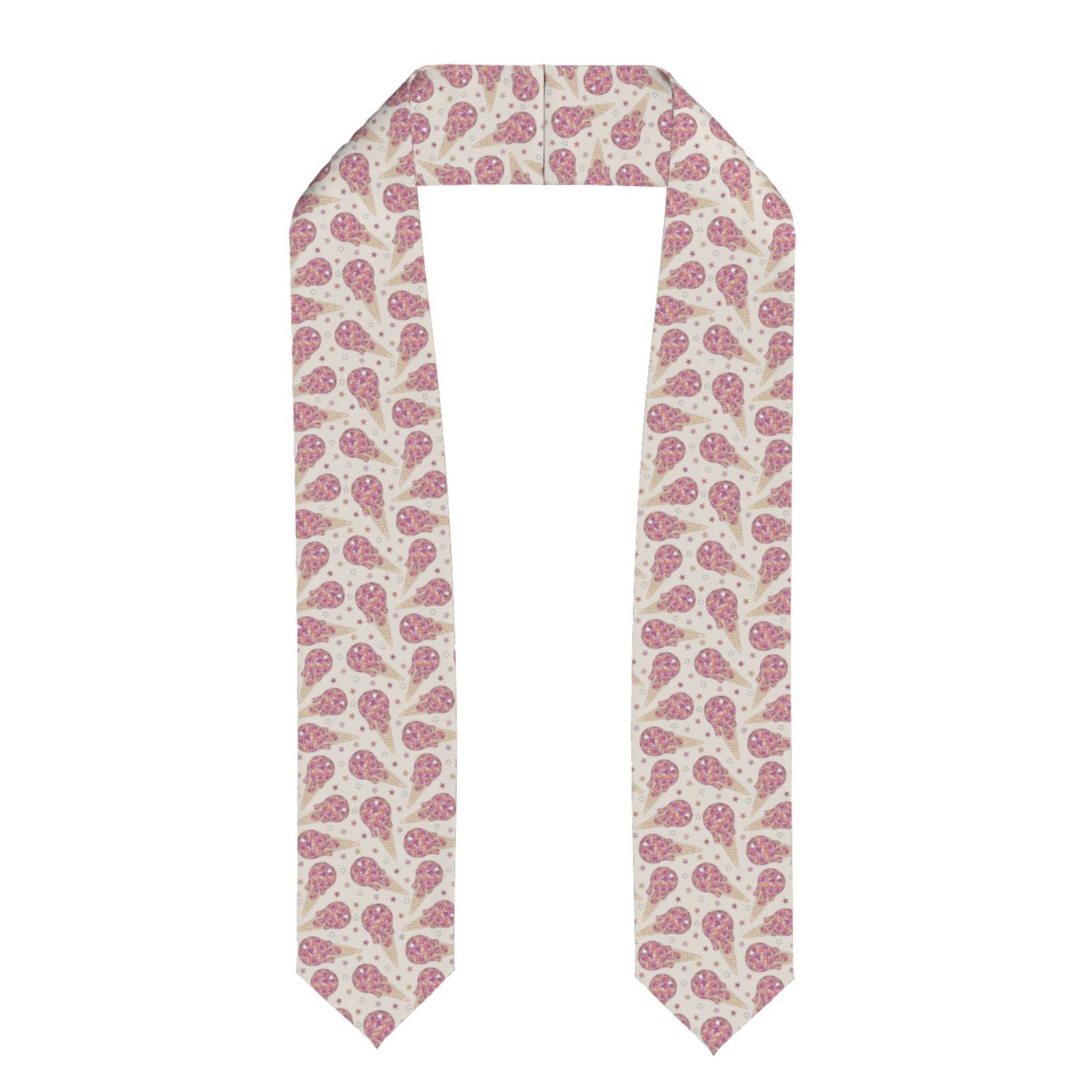 Kdxio Sparkling Ice Cream Graduation Stole Class, Graduation Sash ...
