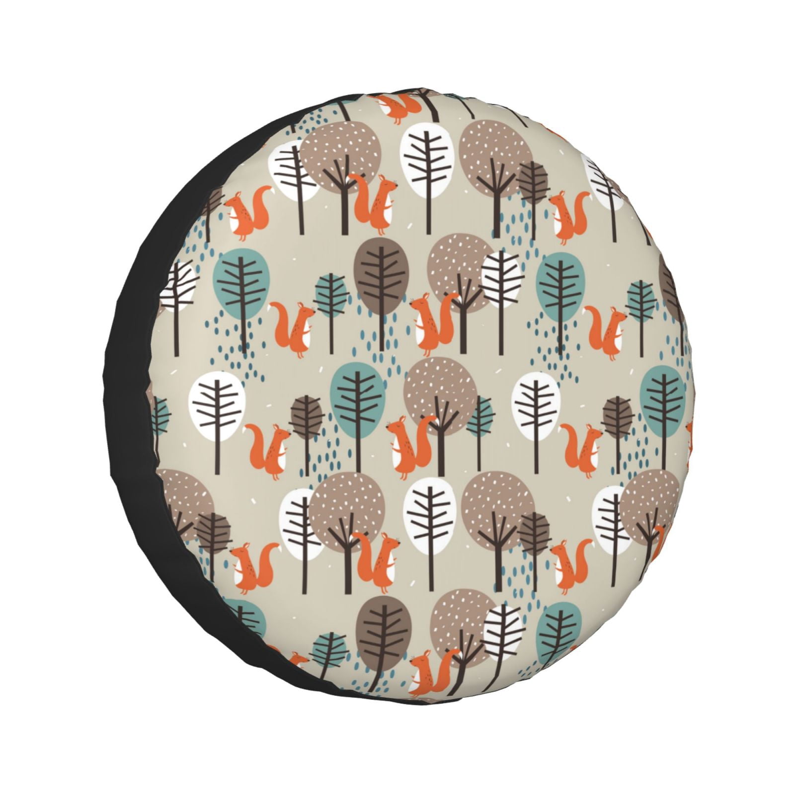 Kdxio Squirrels and Trees for Tire Cover Wheel Protectors Tyre Covers ...